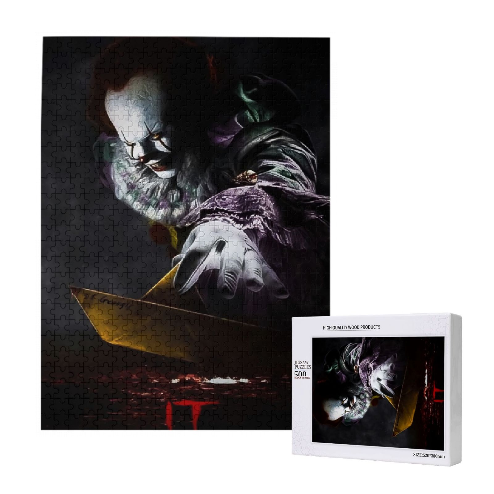 Pennywise Anime Puzzles Boys Girls Teens 300/500/1000 Piece Wooden ...