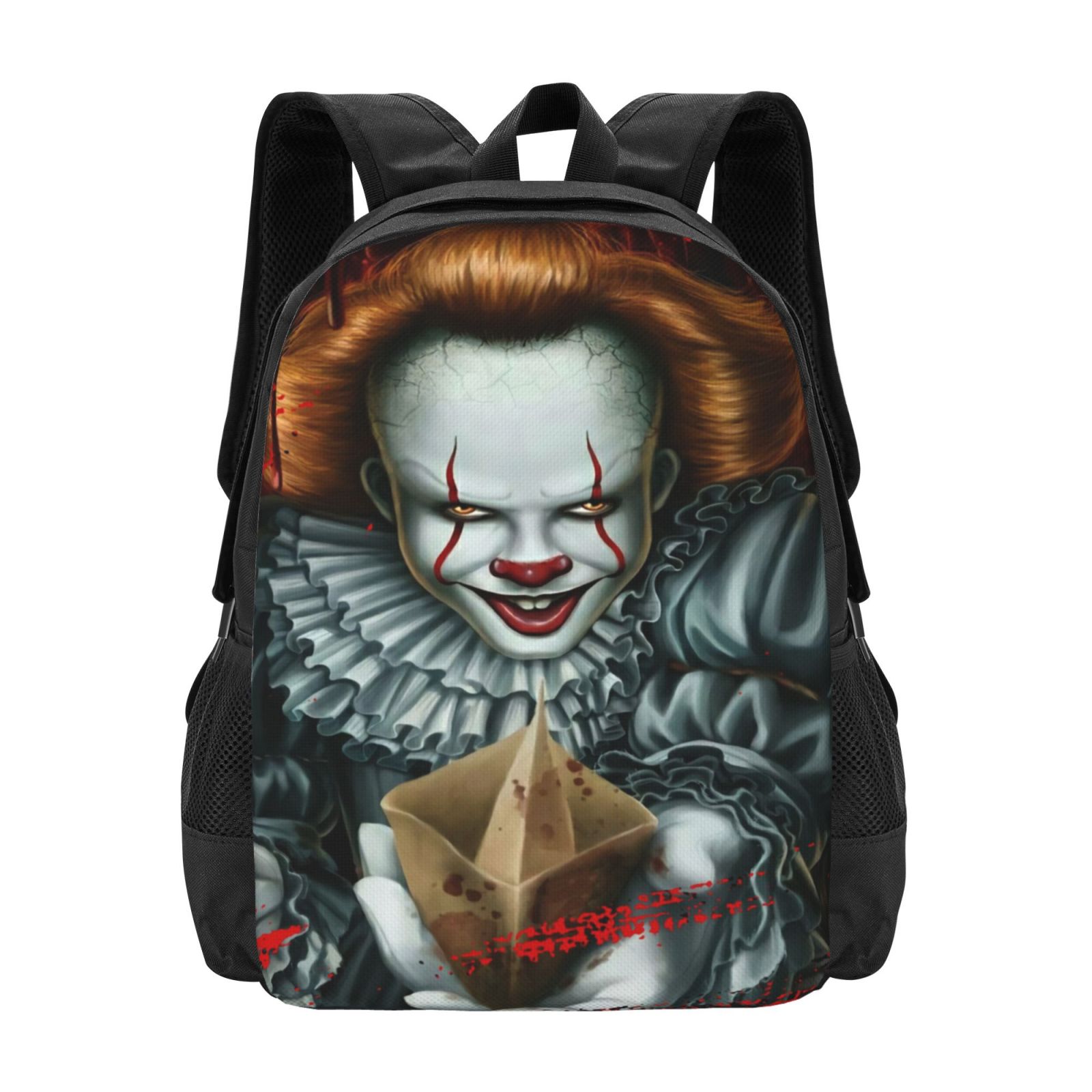Pennywise Backpack Cartoon Print Backpack 16.5 In Lightweight Bookbag ...
