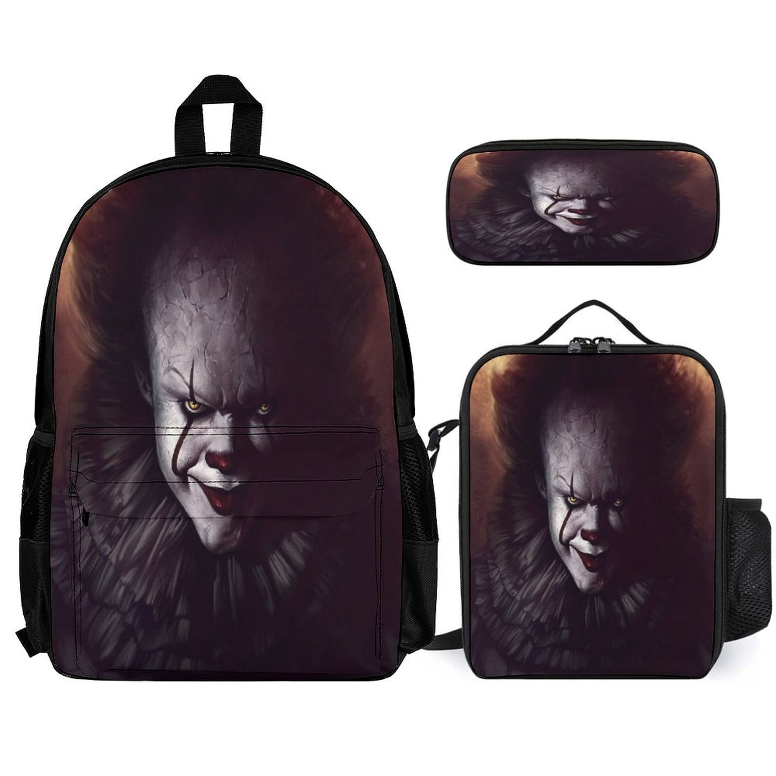 Pennywise Backpack Set 16.5In Backpacks with Pencil Case Lunch Bag ...