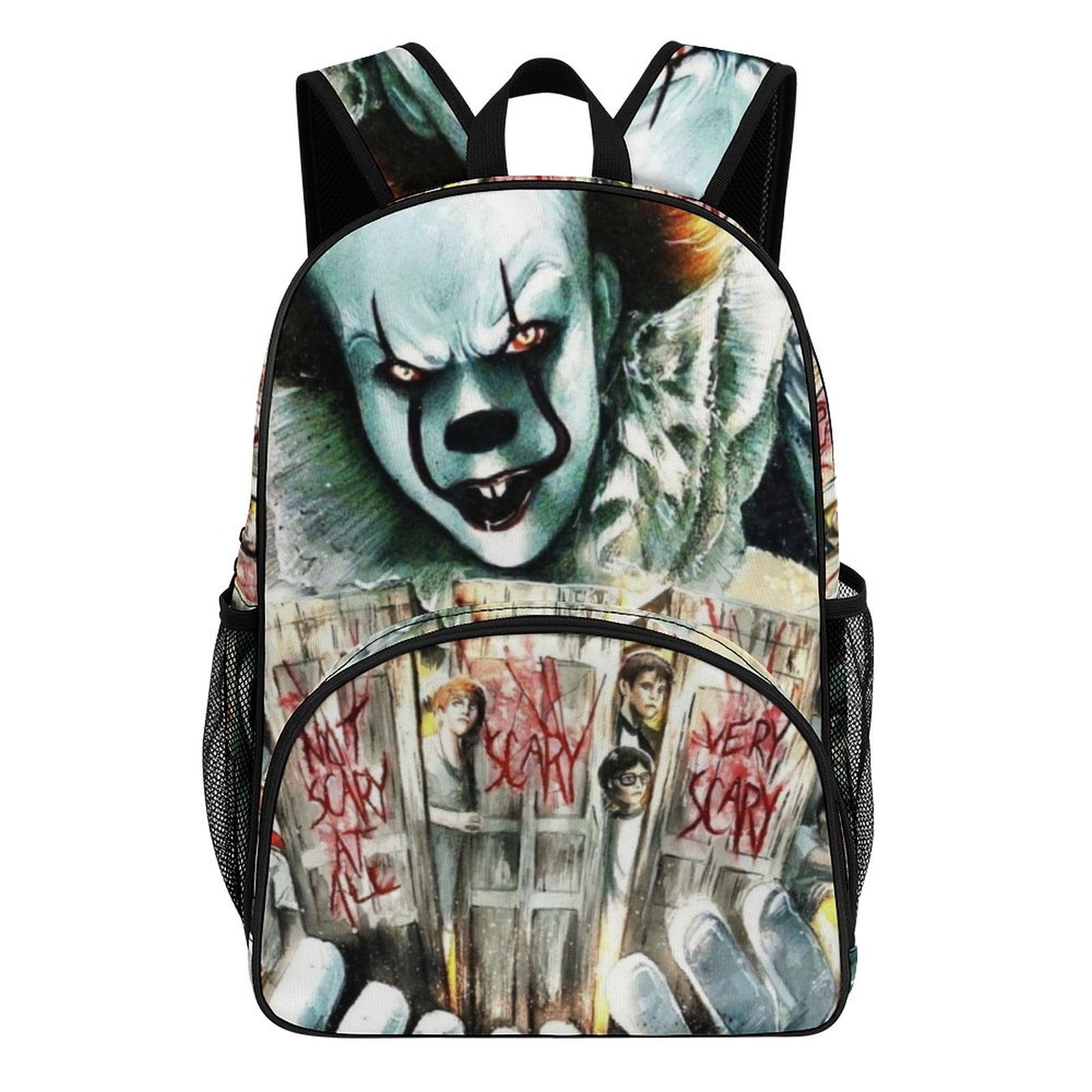 Pennywise Backpack Stylish College Daypack Cute Travel Carry On Bag 17 ...