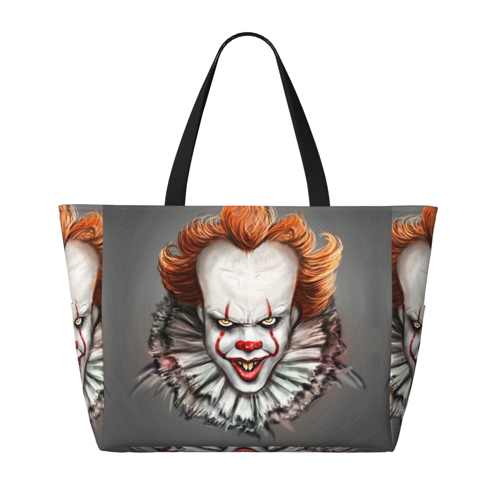 Pennywise Beach Bag Large Capacity Travel Foldable Gym Tote Bag for ...