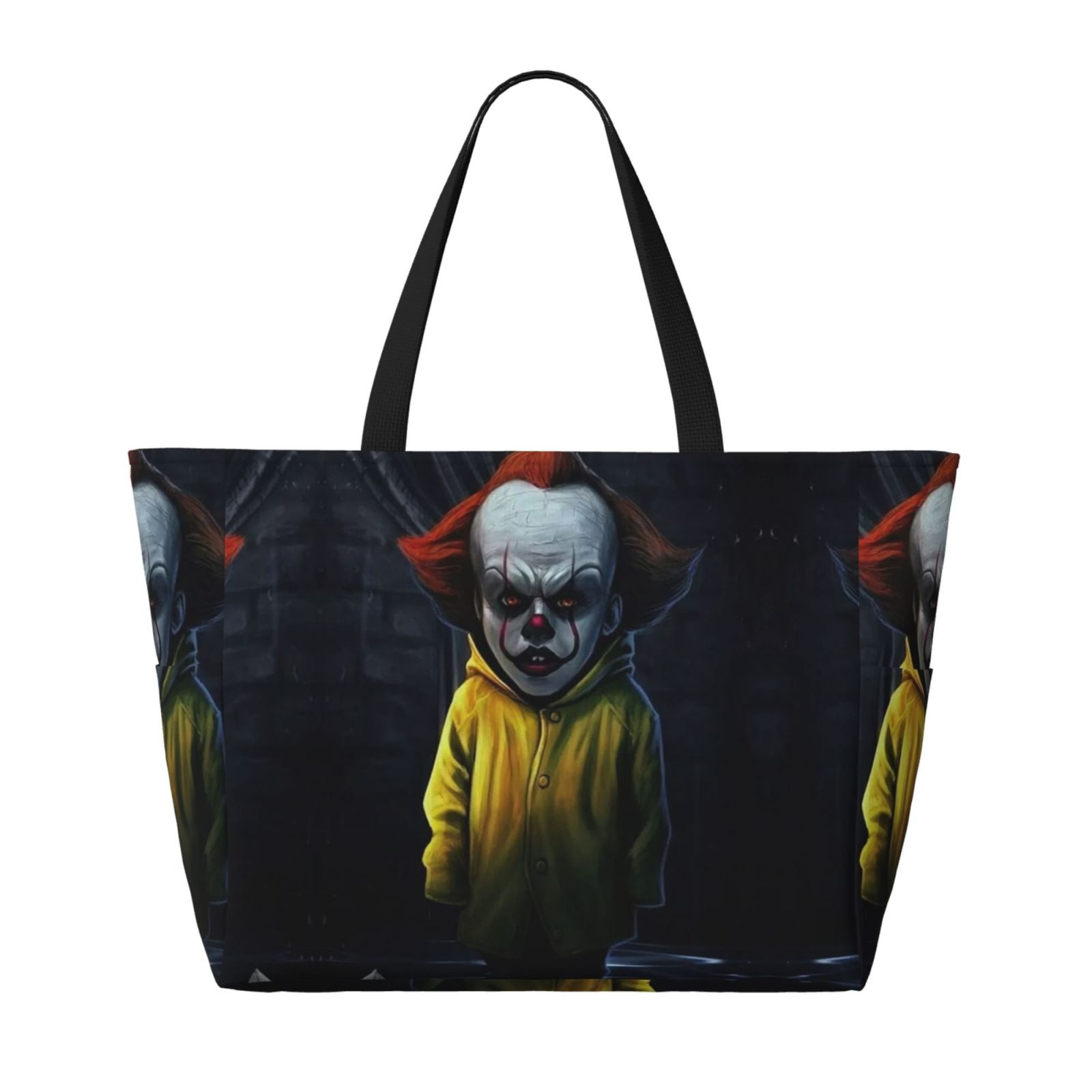 Pennywise Beach Bag Large Capacity Travel Foldable Gym Tote Bag for ...