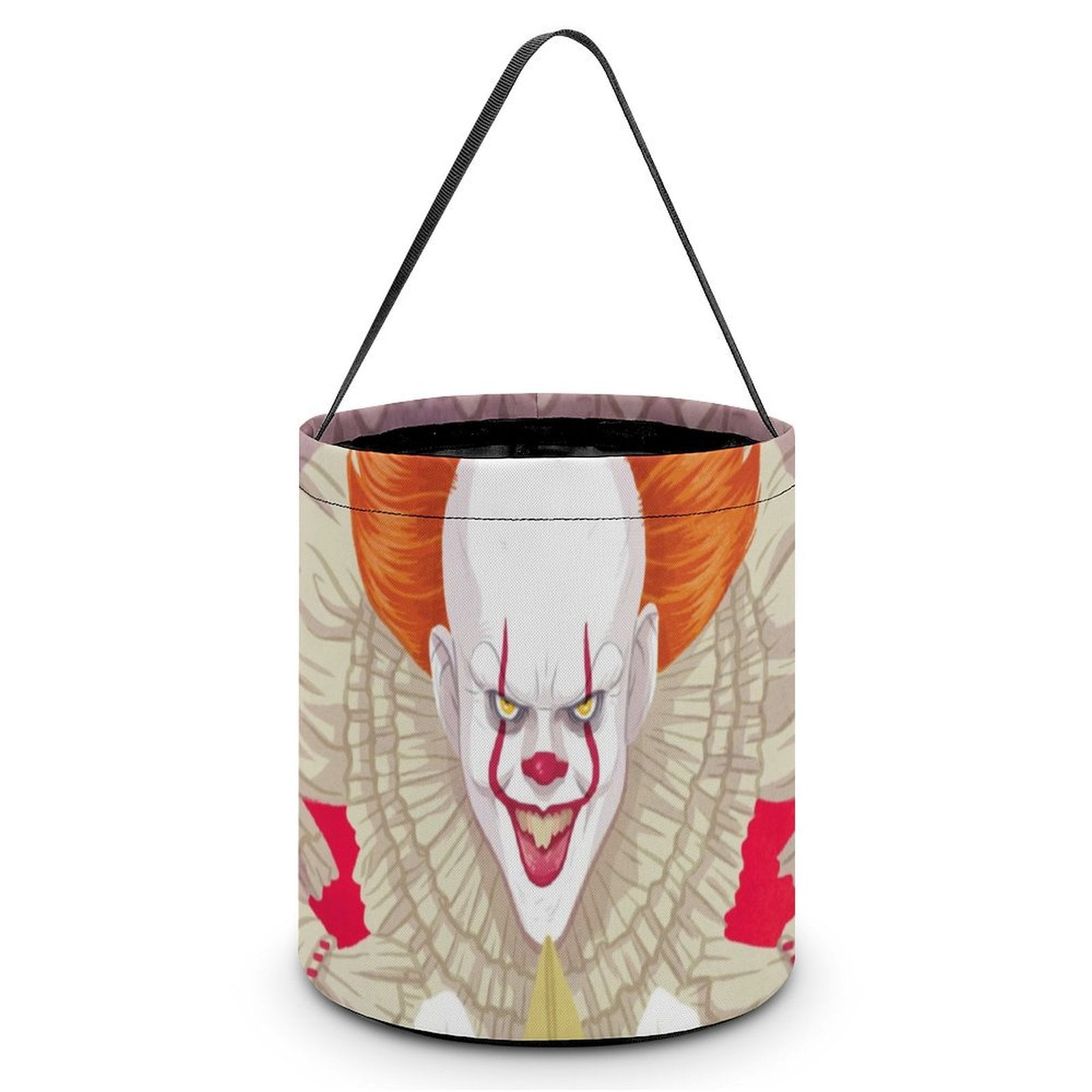Pennywise Candy Tote Bags Halloween Trick or Treat Bucket Bag Portable ...