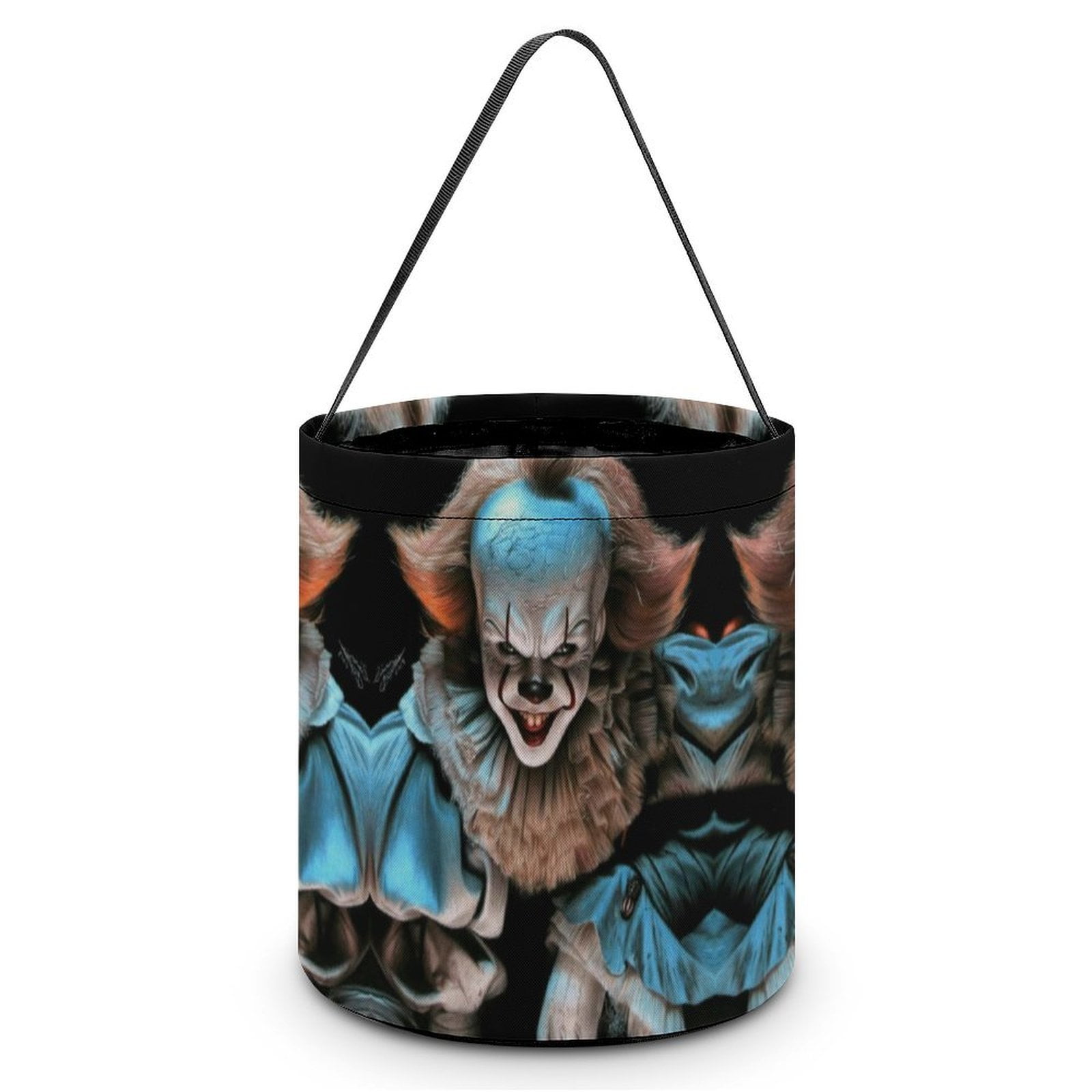 Pennywise Candy Tote Bags Halloween Trick or Treat Bucket Bag Portable ...
