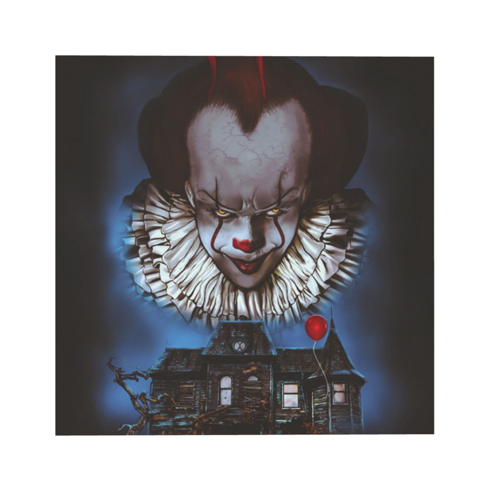 Pennywise Canvas Decorative Poster Square Unframe Wall Poster Art ...
