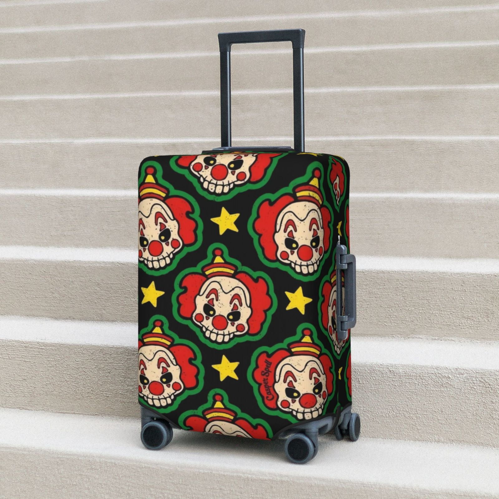 Pennywise Cartoon Suitcase Cover With Concealed Zipper Luggage Cover ...