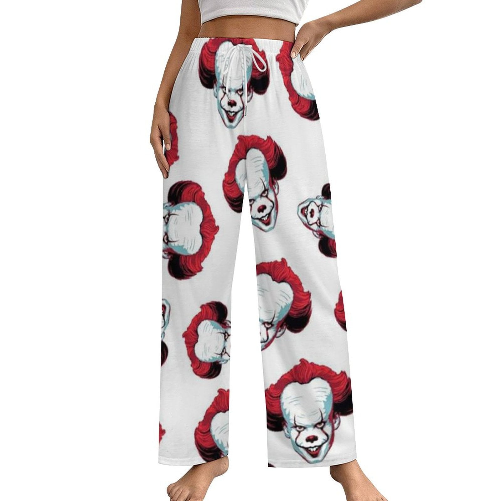 Pennywise Clown Home Pajama Pants For Womens Comfortable Soft Lounge ...