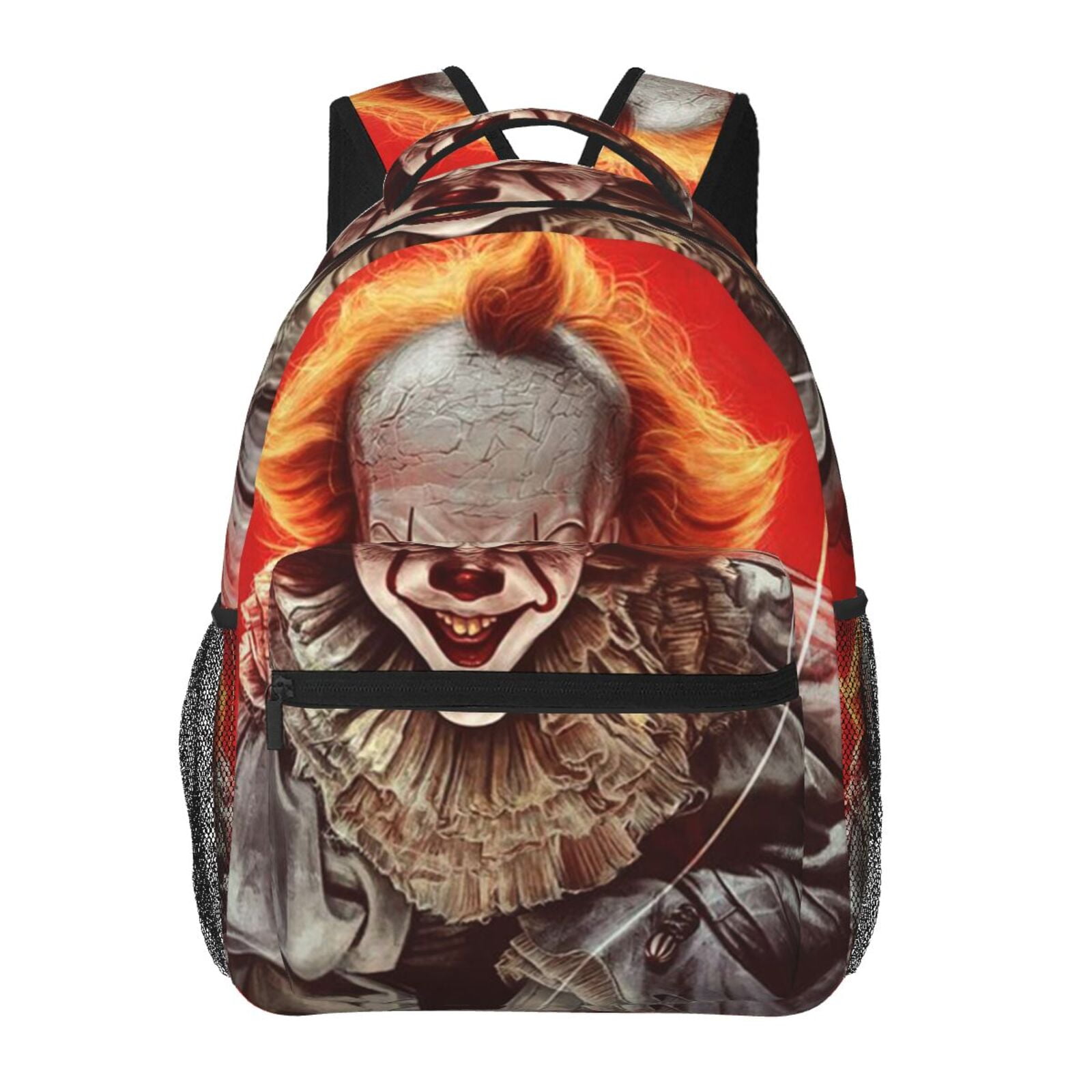 Pennywise Clown It Casual Backpack Laptop Daypack School Bag Bookbag ...