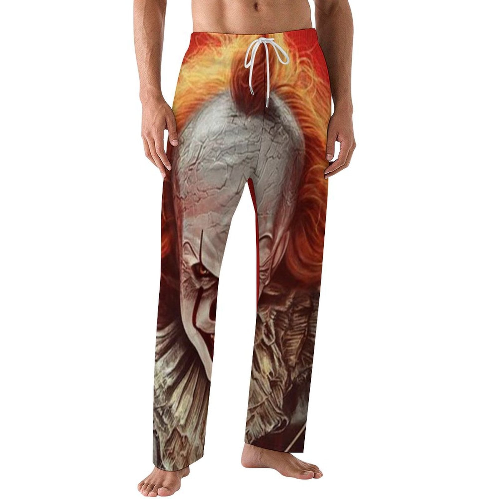 Pennywise Clown It Mens Pajama Pants Cozy Soft Lounge Sleep Pajamas ...