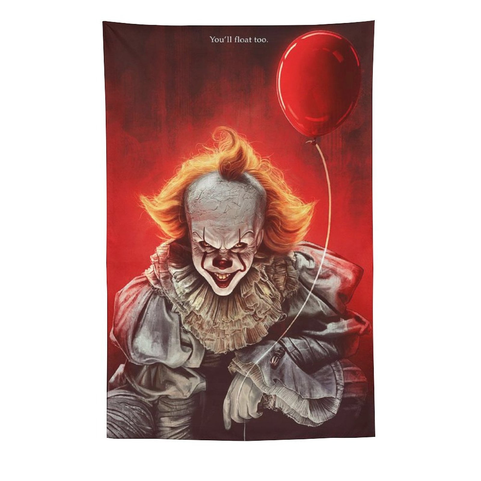Pennywise Clown It Tapestry Luxury Wall Hanging Tapestries Decor Aisle ...