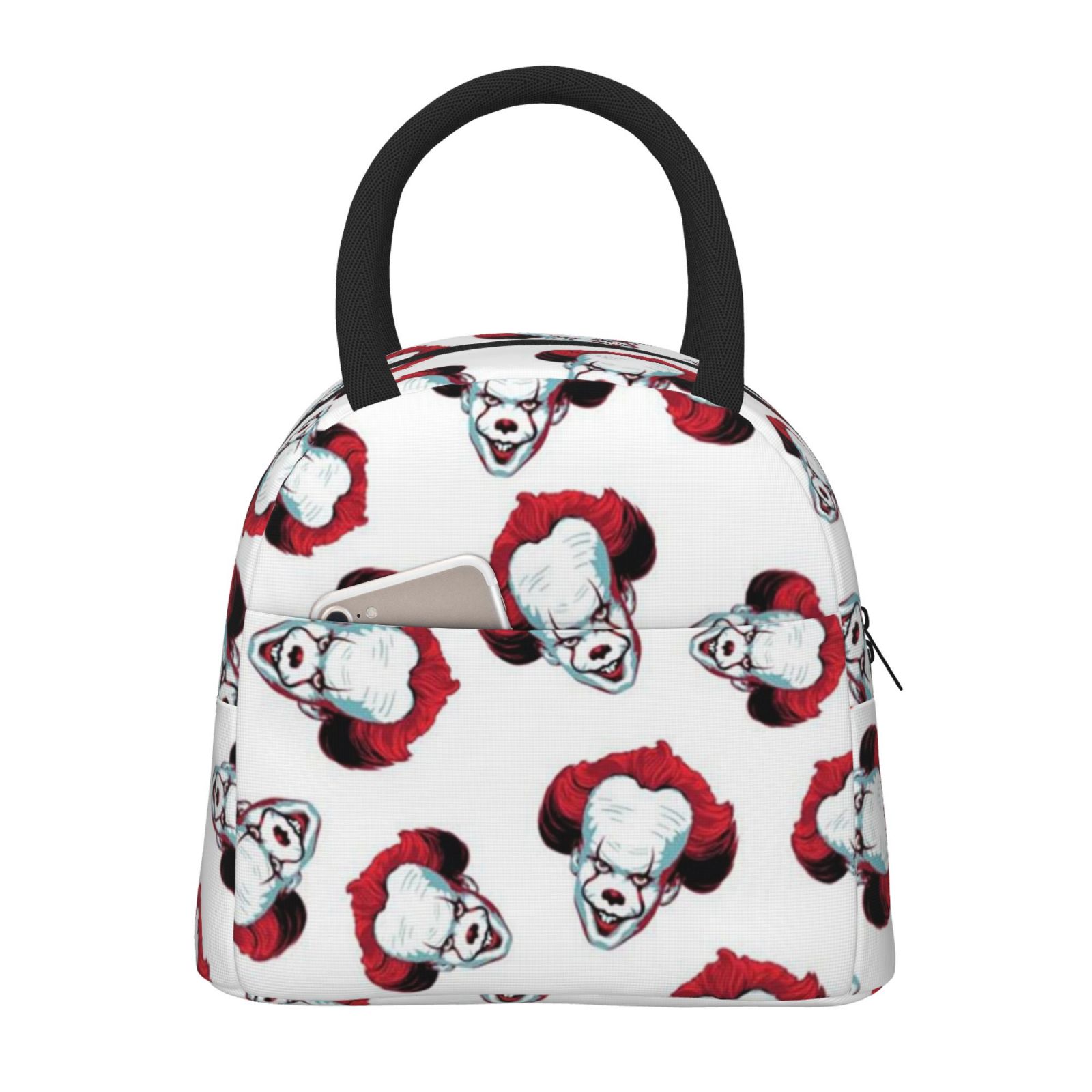 Pennywise Clown Portable Lunch Bag Insulation Meal Bag Lunchbag Large ...