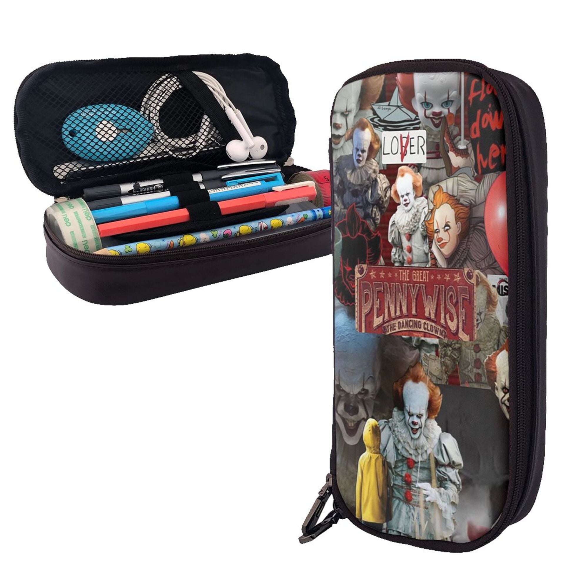 Pennywise Dancing Clown Large Capacity Pencil Case Pen Bag Pencil Pouch ...