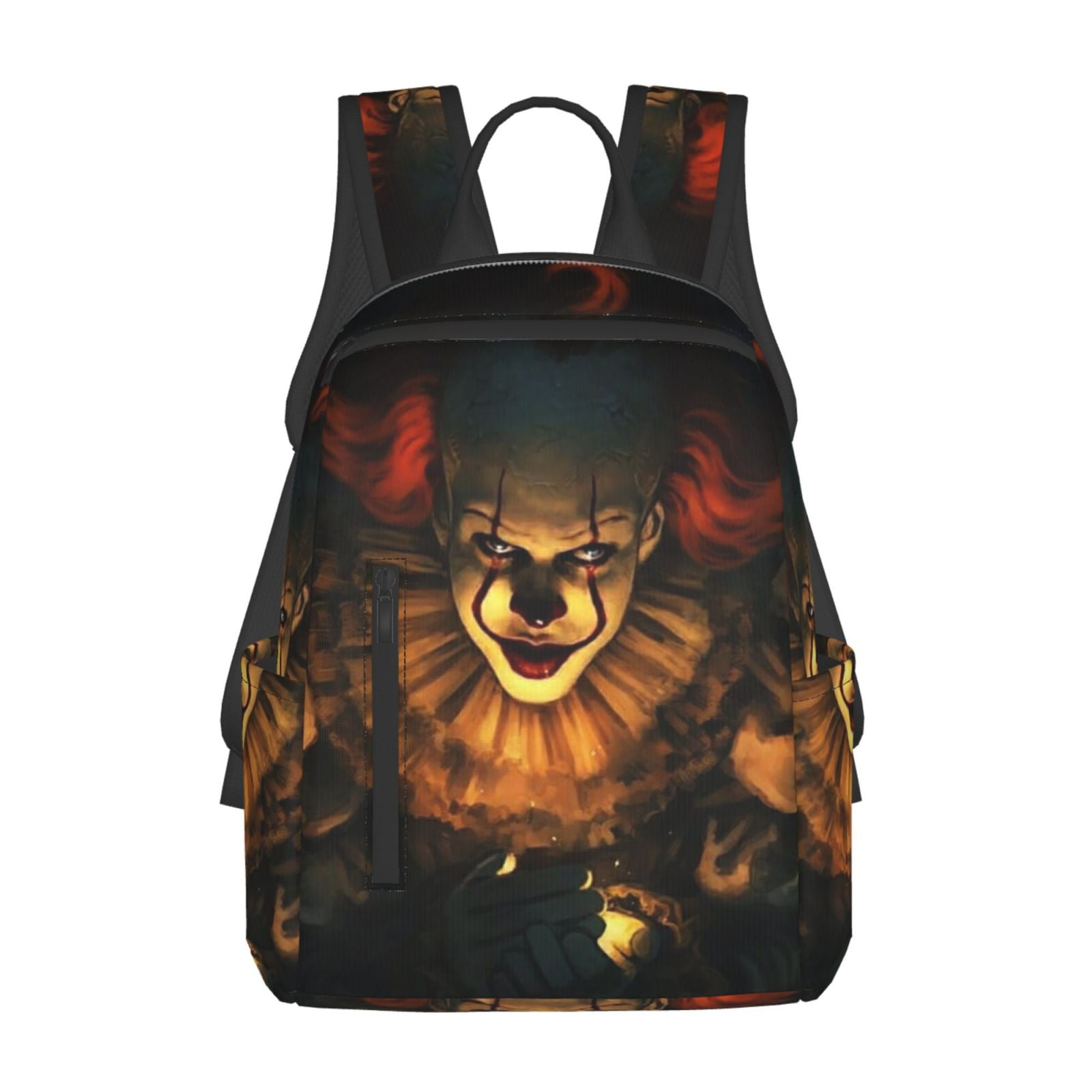 Pennywise Dancing Clown Lightweight Backpack Daypack Casual Shoulder ...