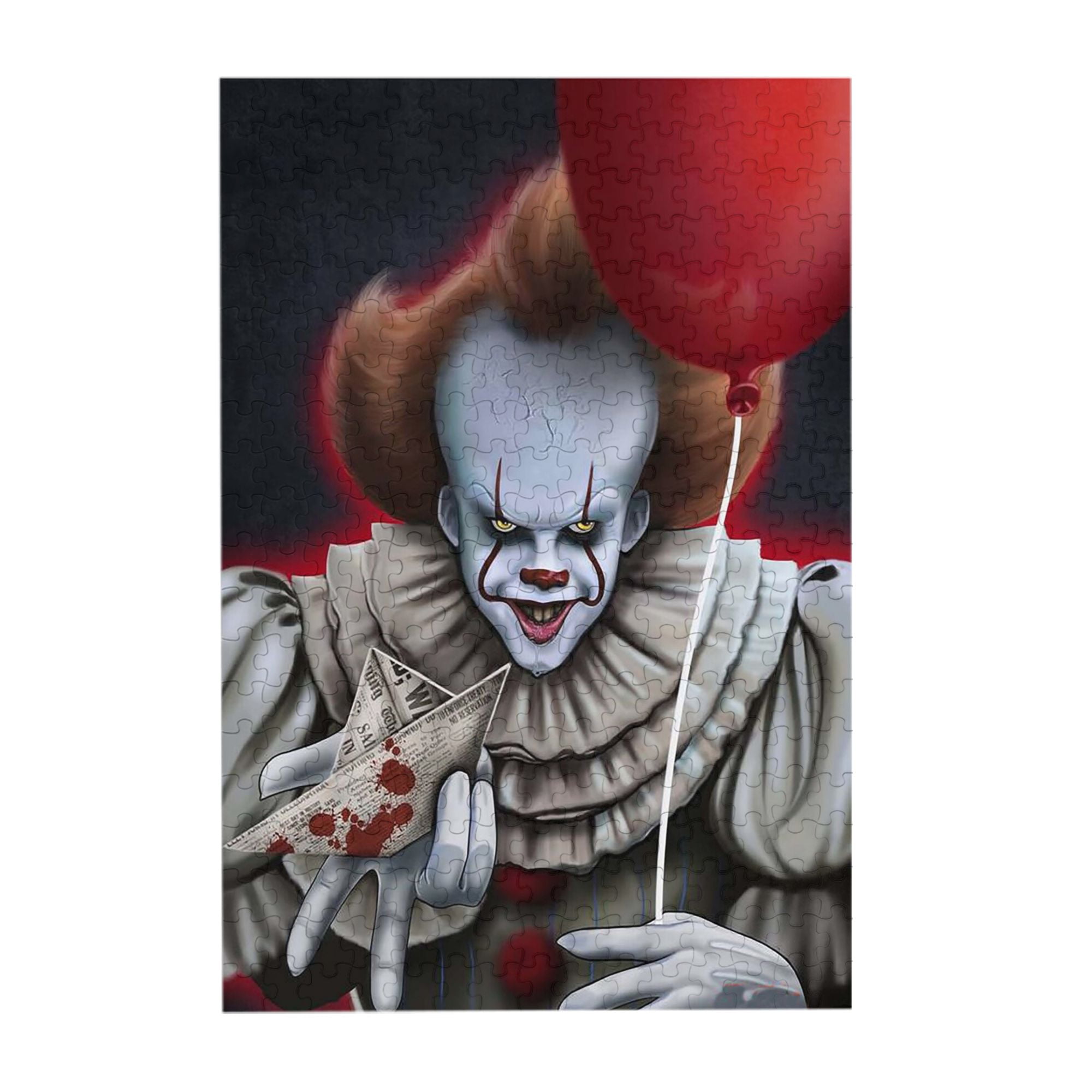 Pennywise Dancing Clown Wooden Jigsaw Puzzle 300 Pieces Game For Adults ...