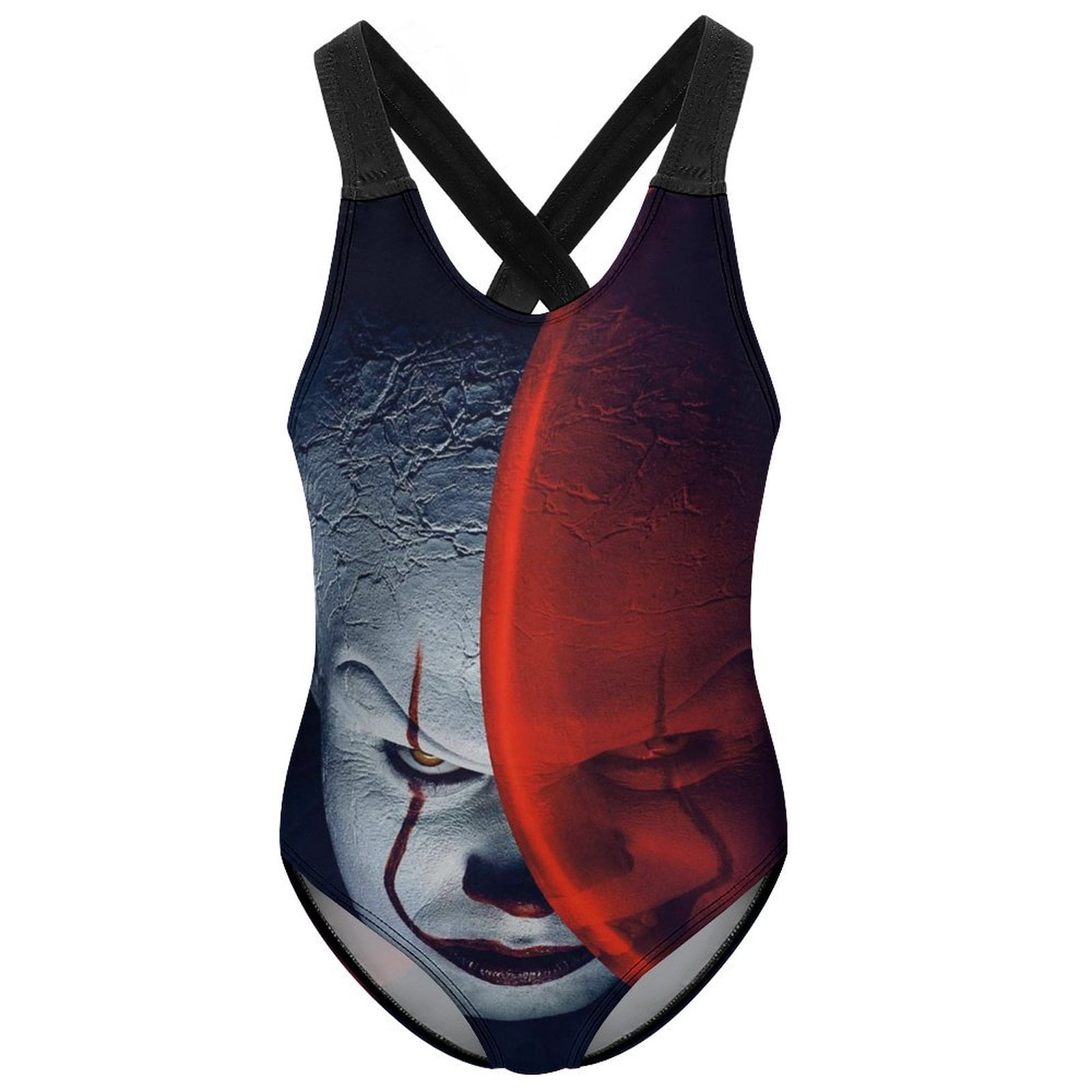 Pennywise Horror Children's One-piece Swimsuit Girl's Summer Swimming ...