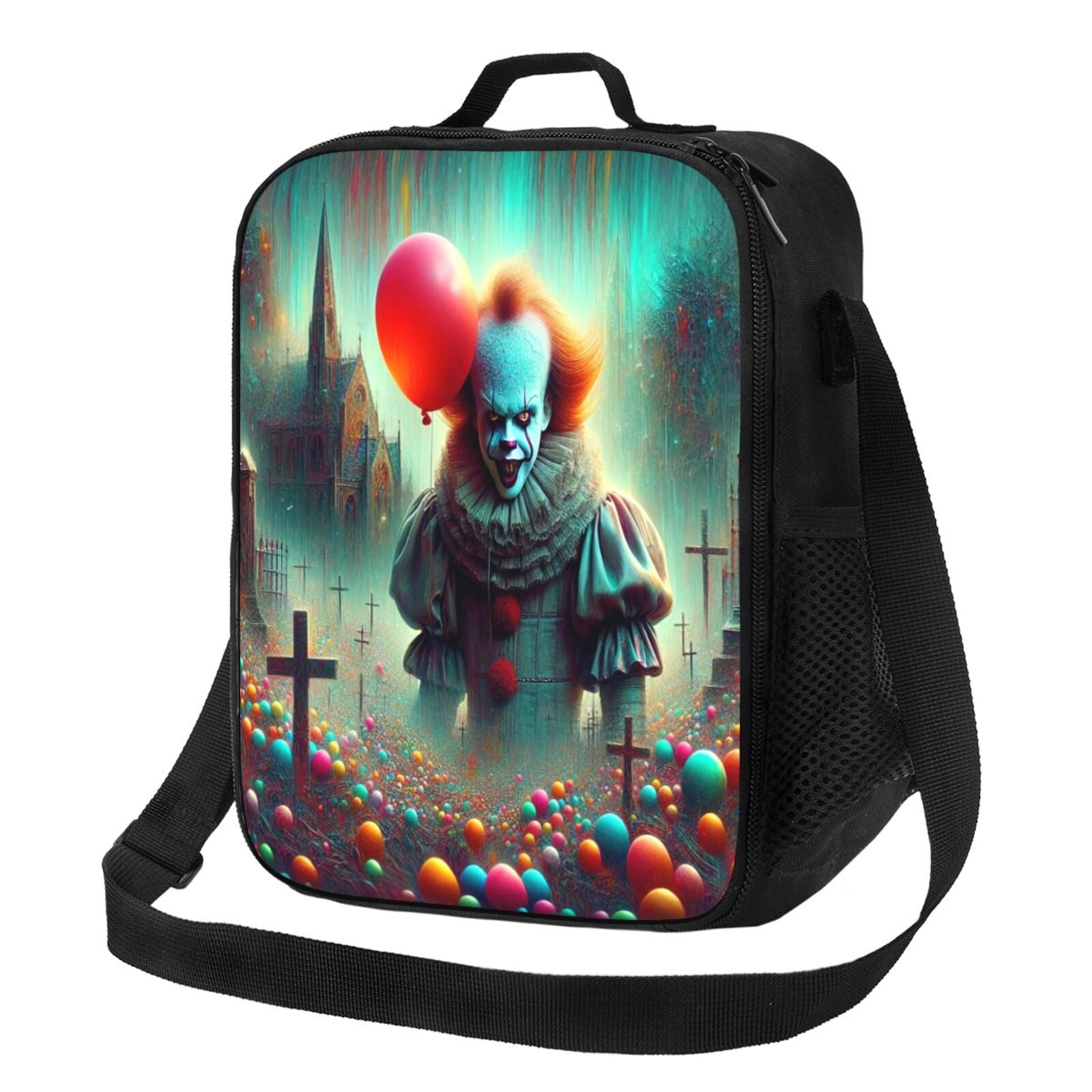 It Pennywise Horror Lunch Bags Adorable Reusable Insulated Lunch Boxes ...