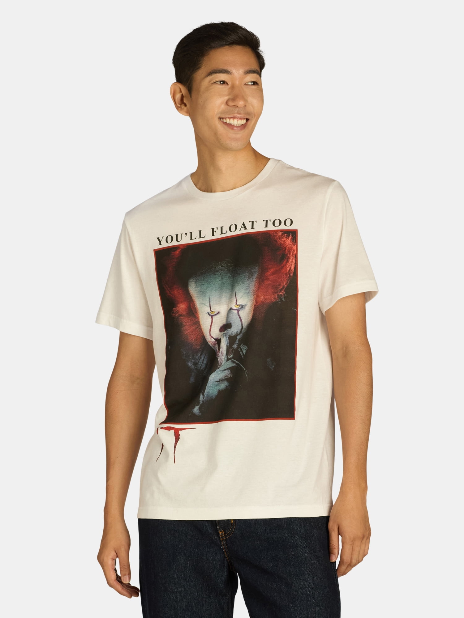 It Pennywise Men’s & Big Men’s Graphic Tee, Sizes XS-3XL - Walmart.com