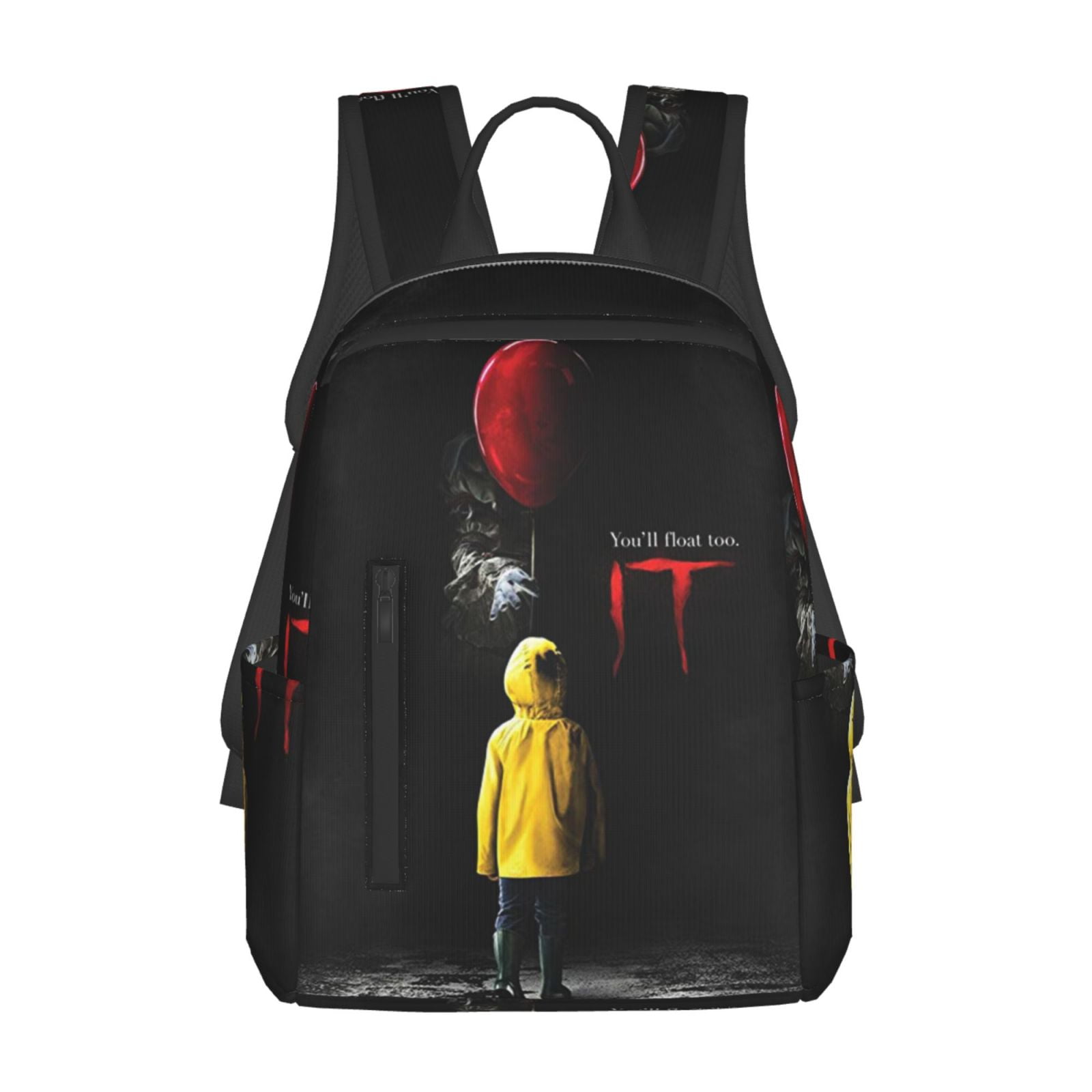 Pennywise It Poster Backpack Unisex Daypack Adjustable Lightweight ...