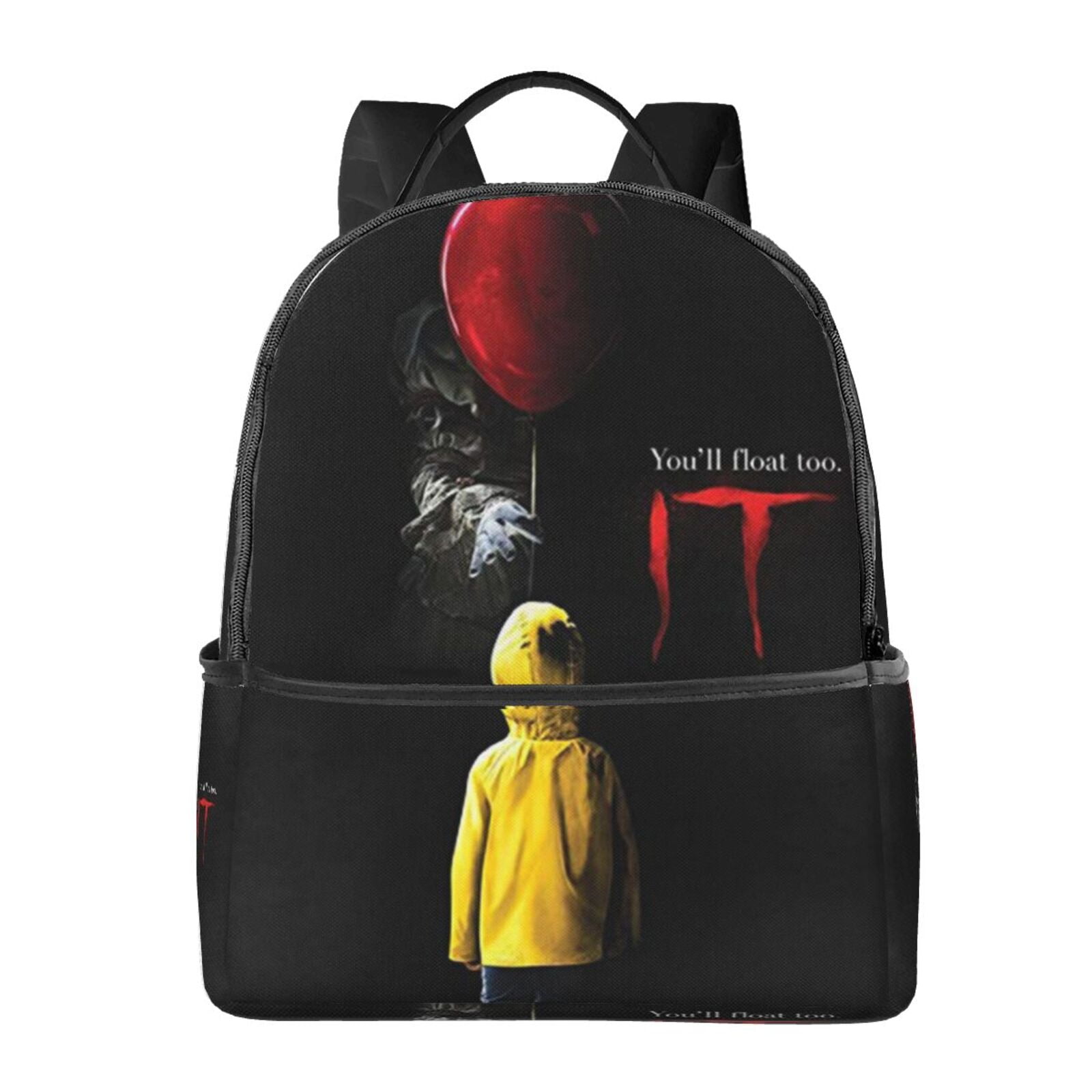 Pennywise It Poster Unisex Backpack Large Capacity Laptop Daypack ...