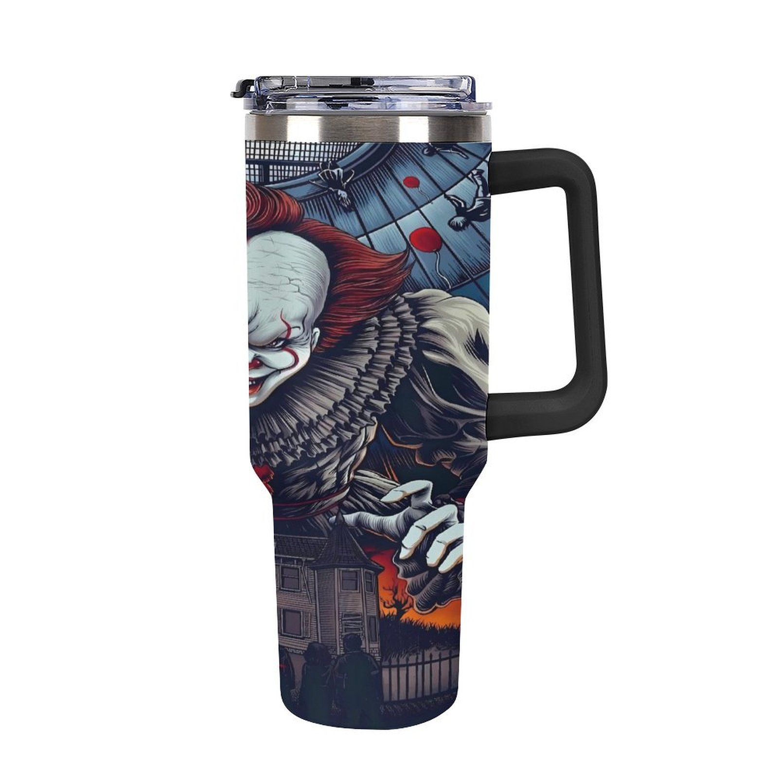 Pennywise Large Capacity Car Cup, 40oz Stainless Steel Travel Mug With ...