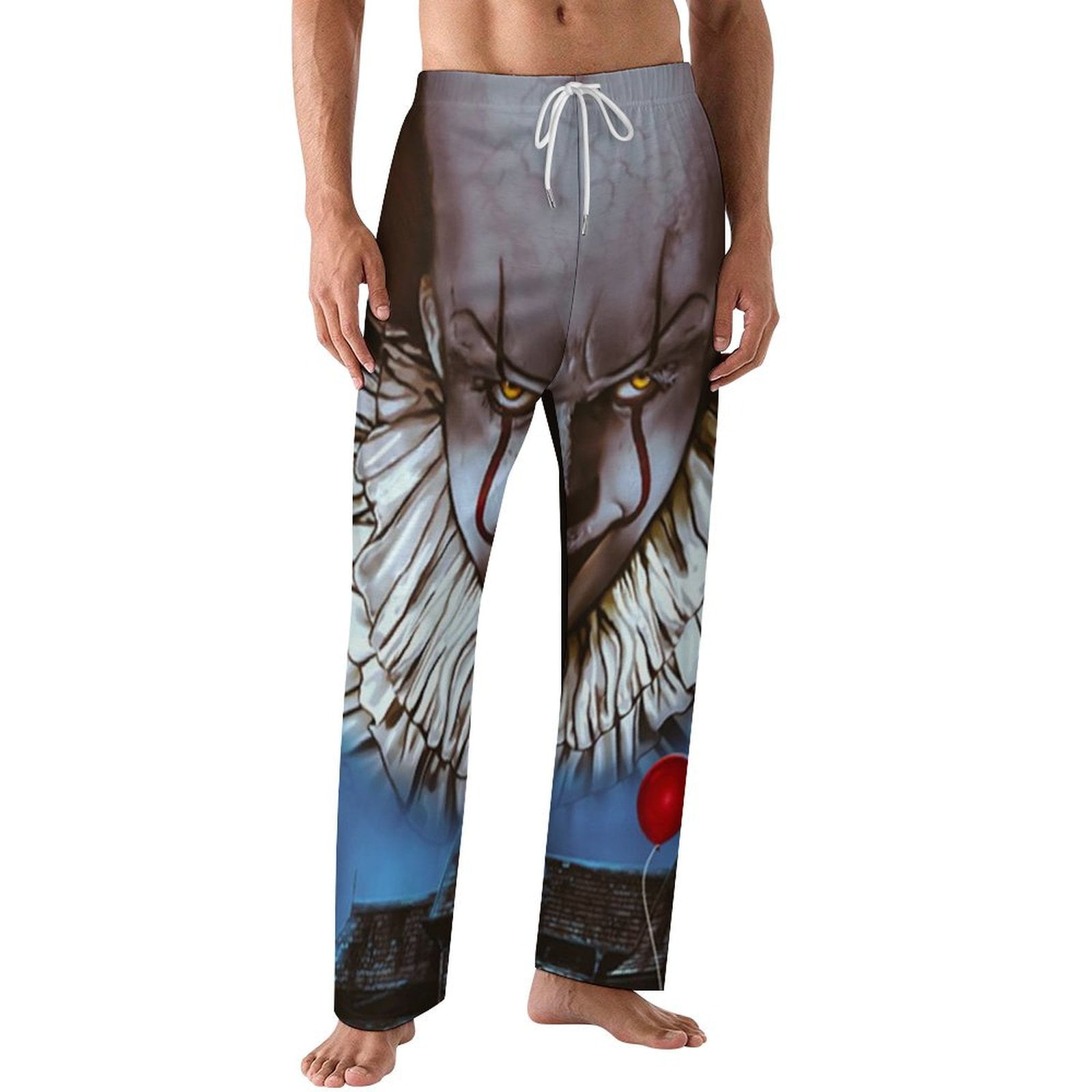 Pennywise Mens Pajama Pants Cozy Soft Lounge Sleep Pajamas Pants Daily ...