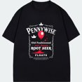 Pennywise T Shirt Black Pennywise Old Fashioned Root Beer Floats Design ...