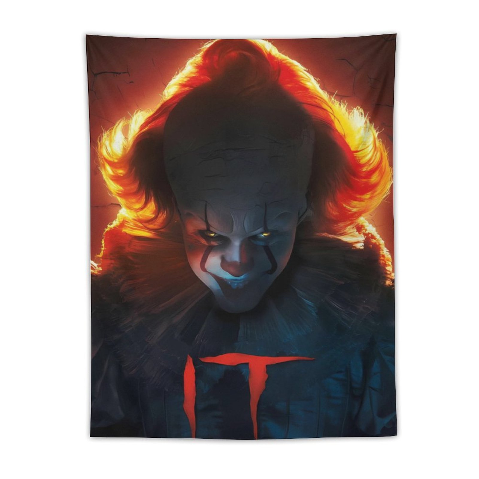 Pennywise Tapestry Bedroom Indie Vertical Tapestry Wall Hanging for ...