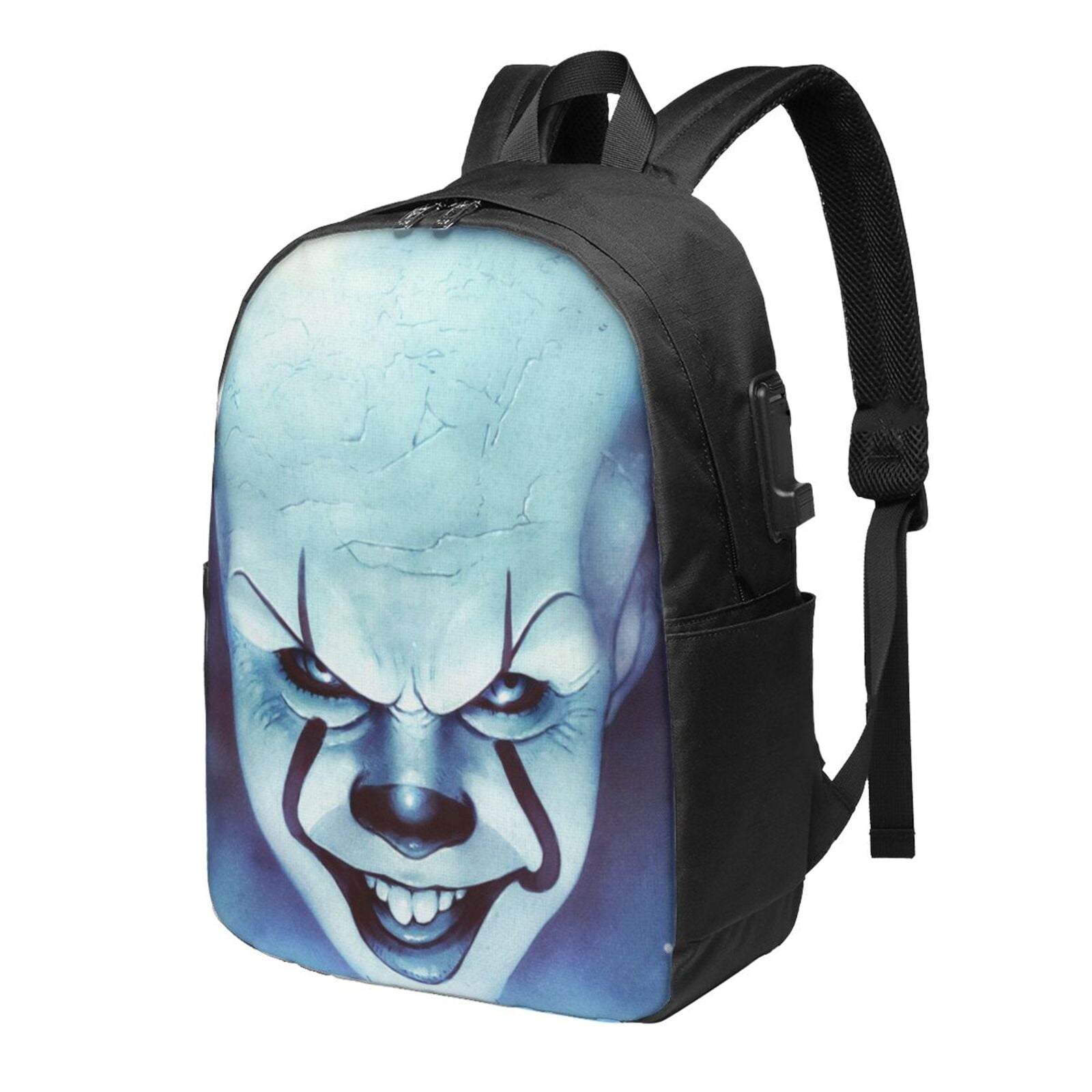 Pennywise The Clown Backpack Laptop Daypack School Bag Bookbag Student ...
