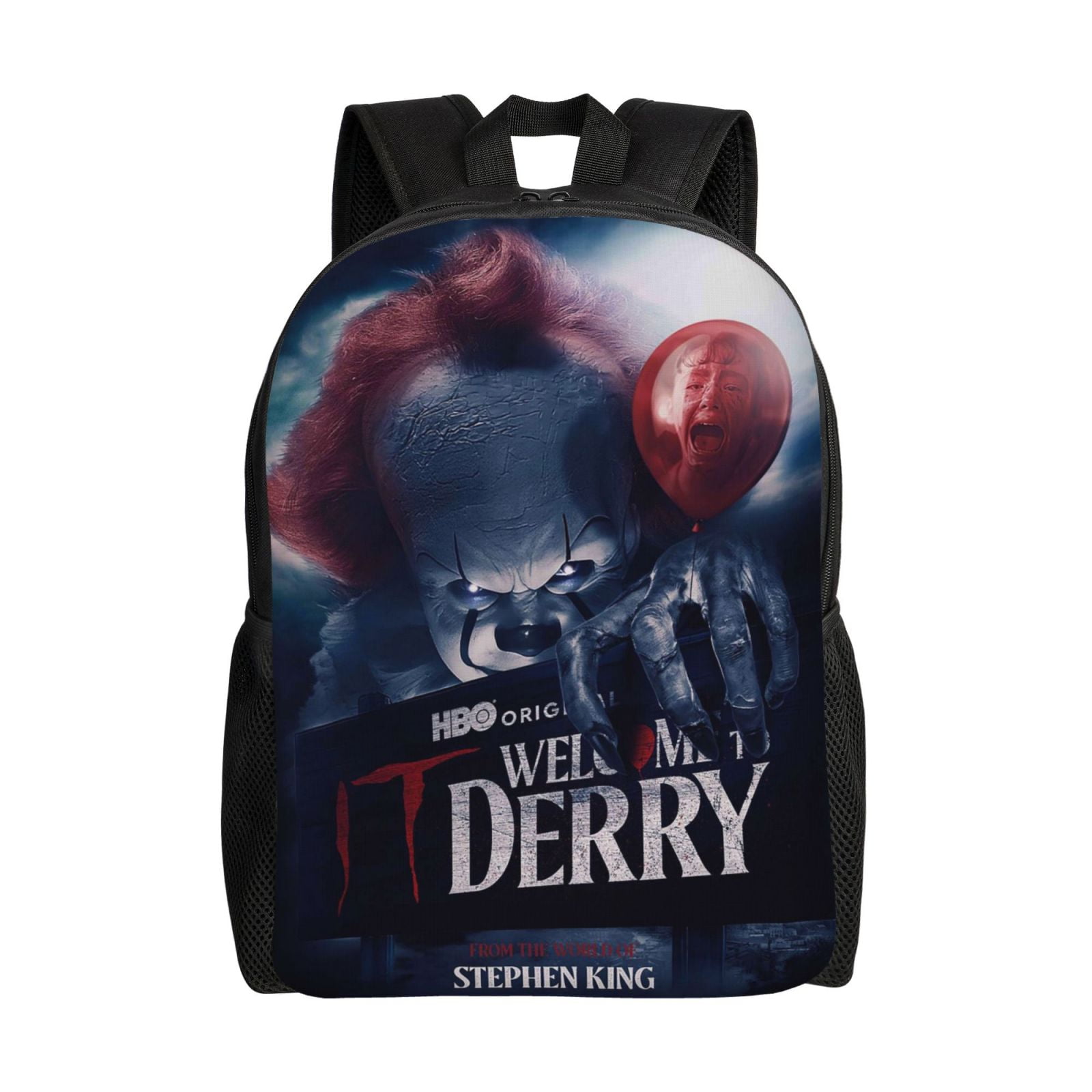 Pennywise Welcome To Derry Lightweight Backpack Daypack Large Capacity ...