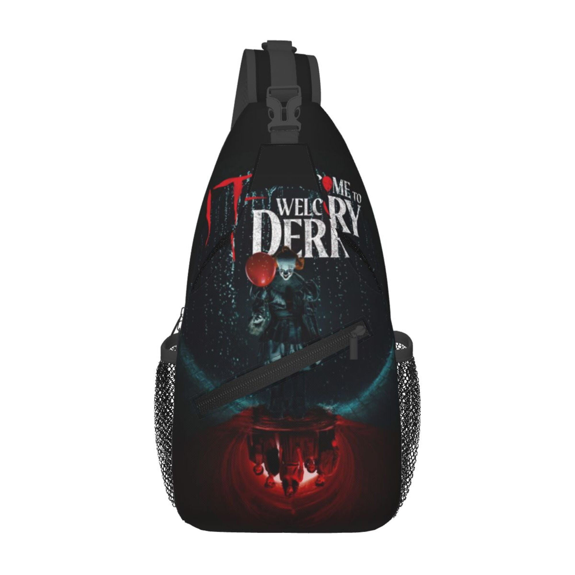 Pennywise Welcome To Derry Lightweight Cross Chest Bag Diagonally Sling ...