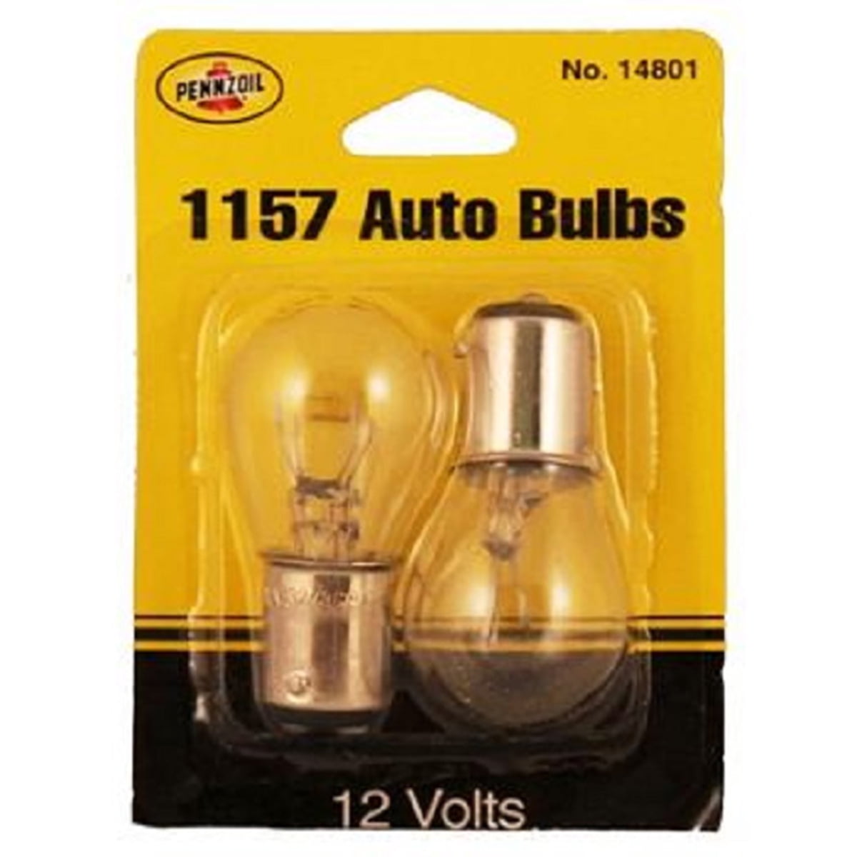 Pennzoil 1157 Auto Bulbs 2Pk Clear Halogen Automotive Bulb - Walmart.com