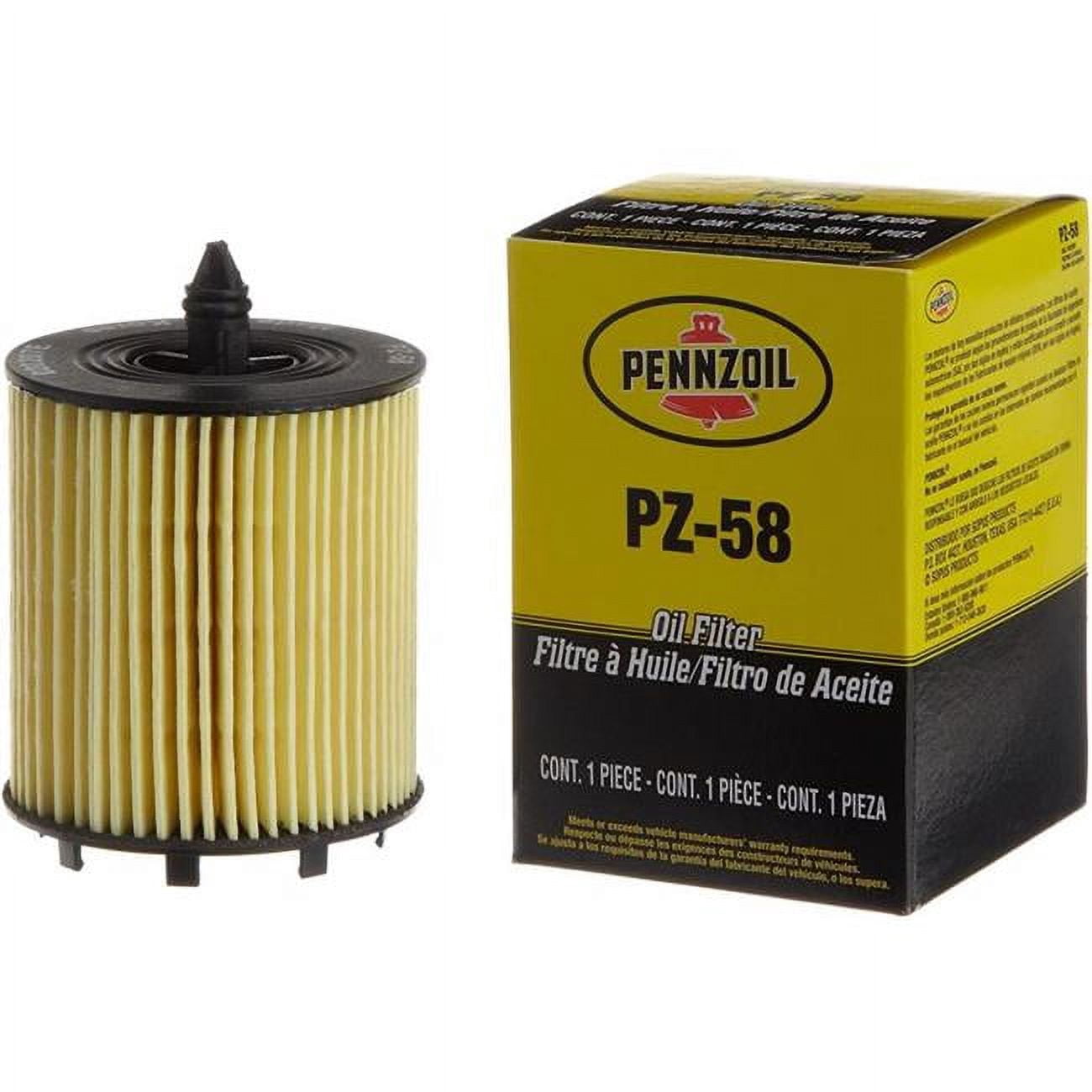 Pennzoil 8070958 PZ 58 Oil Filter - Walmart.com