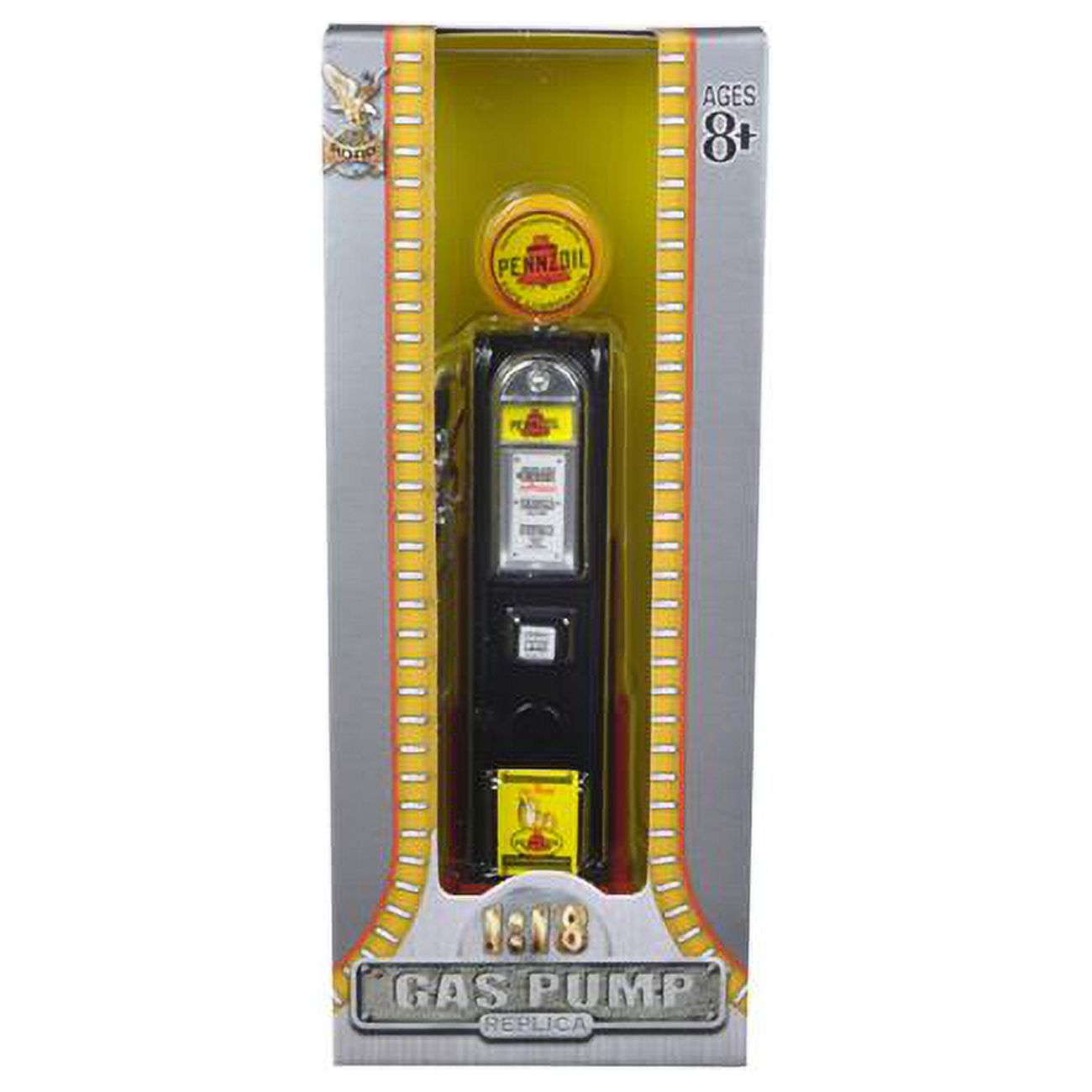 Pennzoil Gasoline Vintage Gas Pump Digital 1-18 Diecast Replica ...