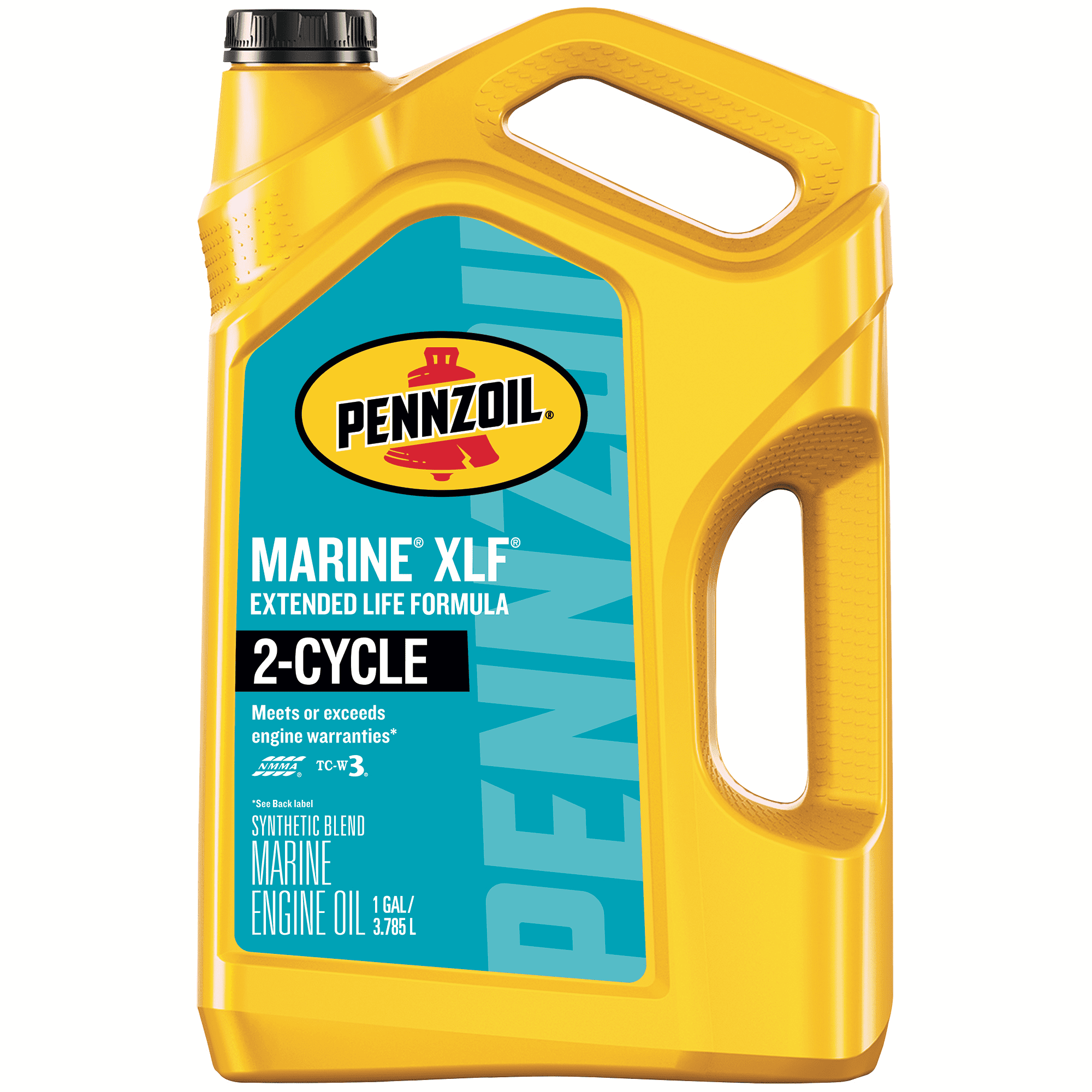 Pennzoil Marine XLF Extended Life Formula Boat Engine Oil, 1 Gallon ...