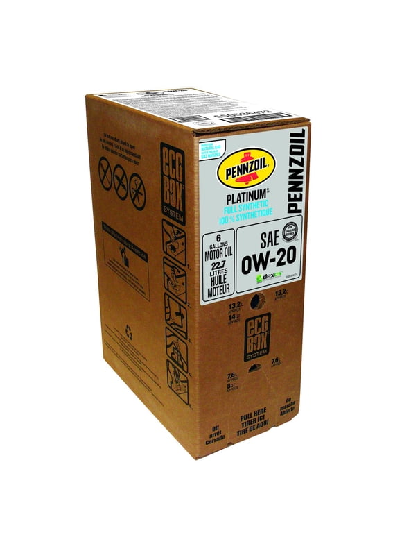 Pennzoil Ultra Platinum 0W-20 in Pennzoil - Walmart.com