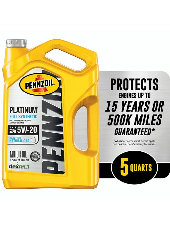 5W-20 Synthetic Oil in Synthetic Oil - Walmart.com