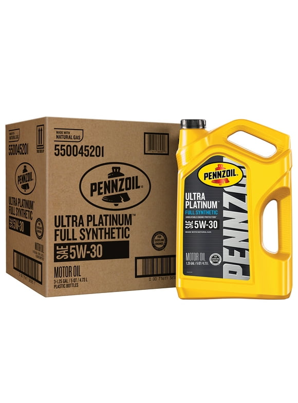 Pennzoil Ultra Platinum 5W-30 in Pennzoil - Walmart.com