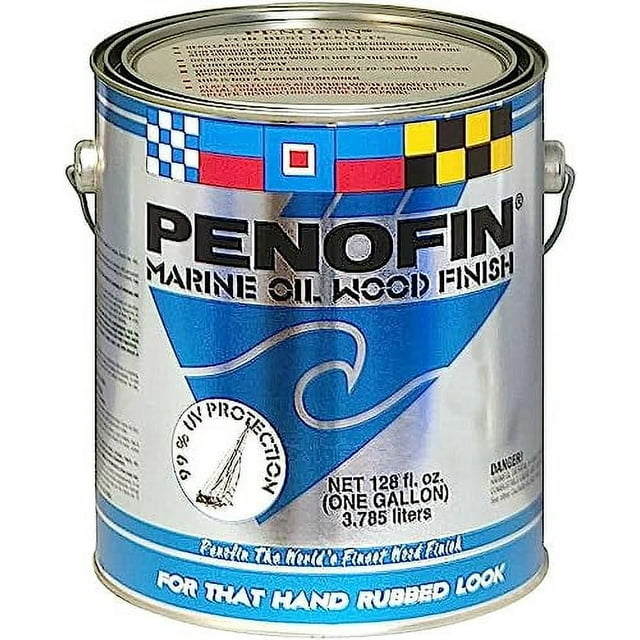 Penofin Marine Exterior Oil Wood Finish - 1 Gallon - Walmart.com