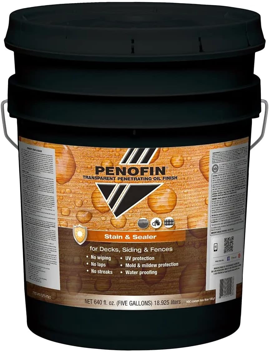 Penofin Stain & Sealer, 5 Gallon, Natural Tone - Walmart.com