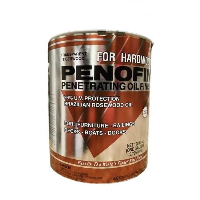 Penofin Transparent Tigerwood Oil-Based Penetrating Hardwood Stain 1 ...