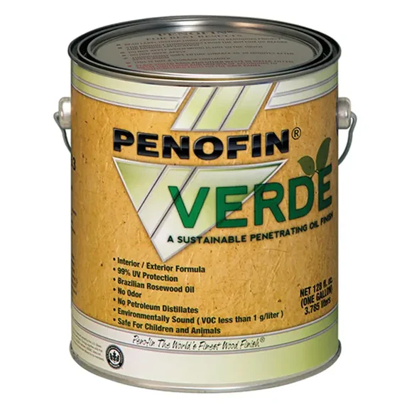 1 gal Penofin F0VHIGA Hickory Verde Odorless Zero VOC Interior/Exterior ...