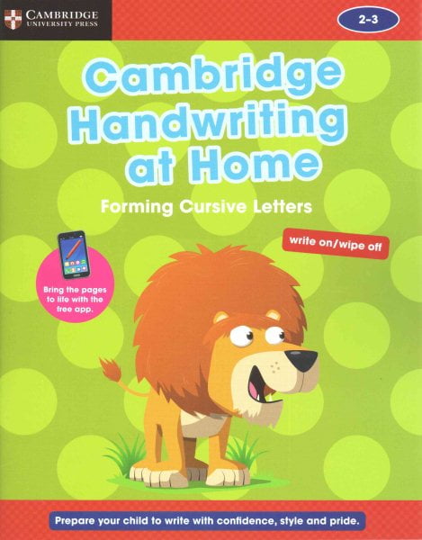 Penpals for Handwriting: Cambridge Handwriting at Home: Forming Cursive ...