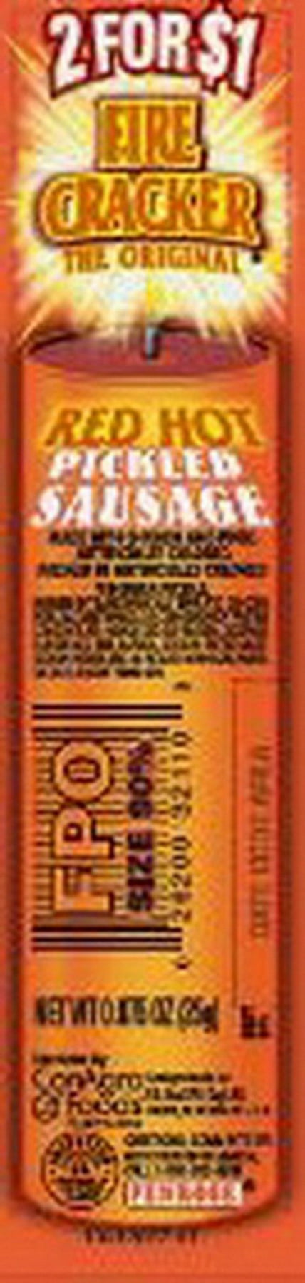 Penrose Firecracker Original Giant Red Hot Pickled Sausage 2 For 1.00 ...