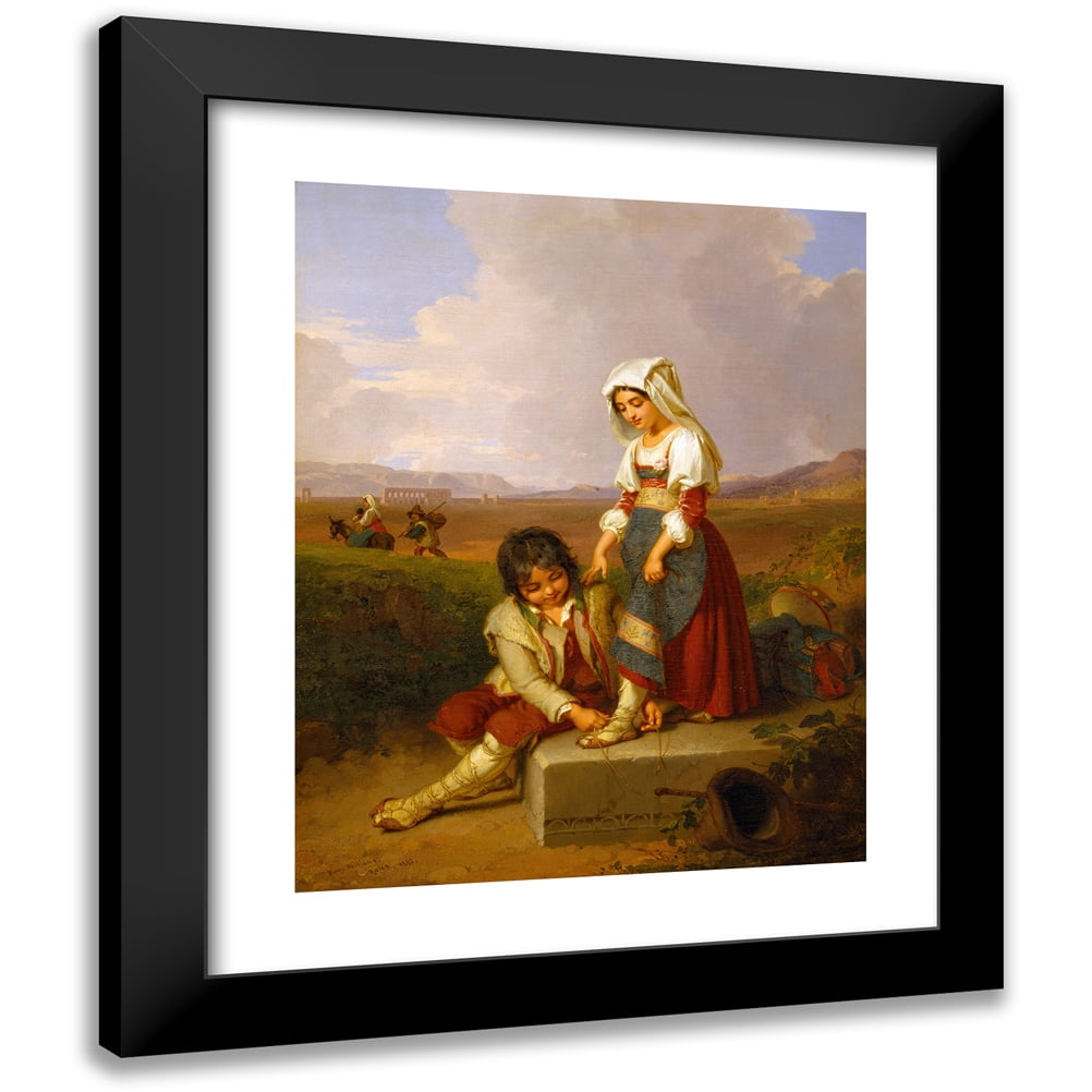 Penry Williams 20x24 Black Modern Framed Museum Art Print Titled - A ...