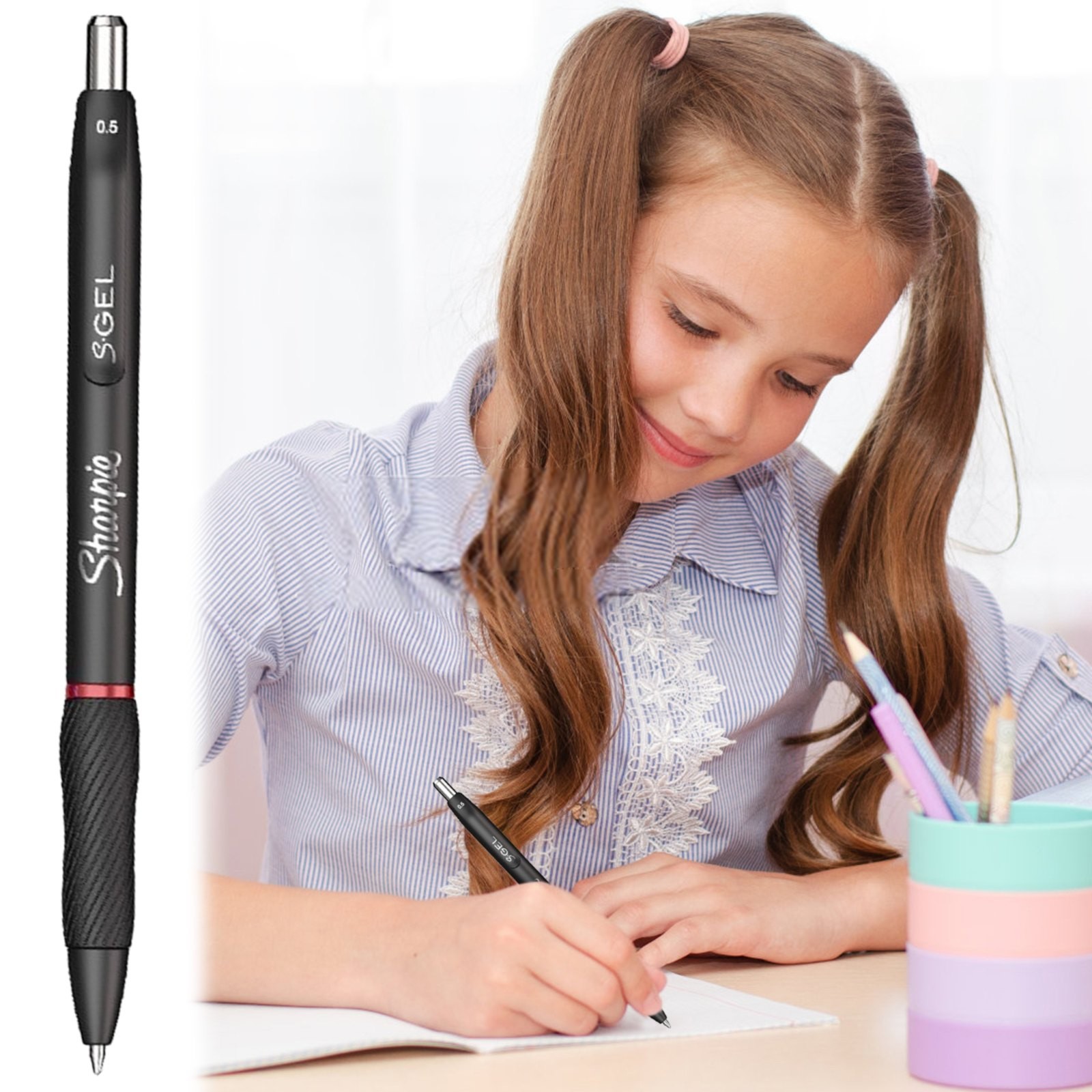 Pens Medium Point (0.5mm) Ideal for Writing Journaling Drawing Coloring ...