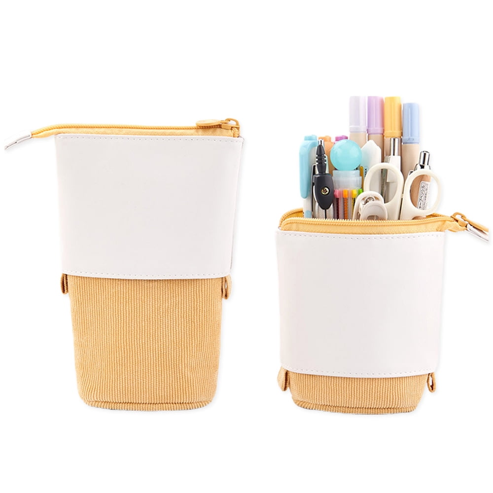 Pens and pencils retractable pencil case, vertical retractable ...