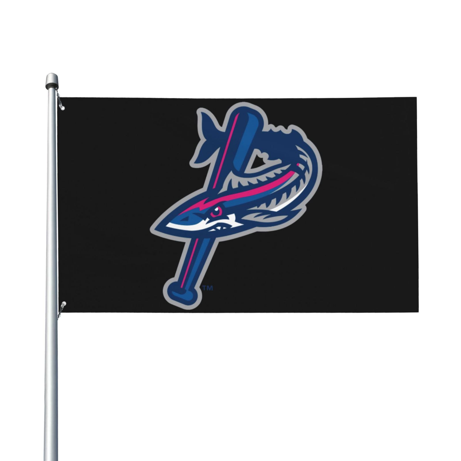 Pensacola Blue Wahoos 3x5ft Outdoor Decorative Flag - Polyesters Flag ...