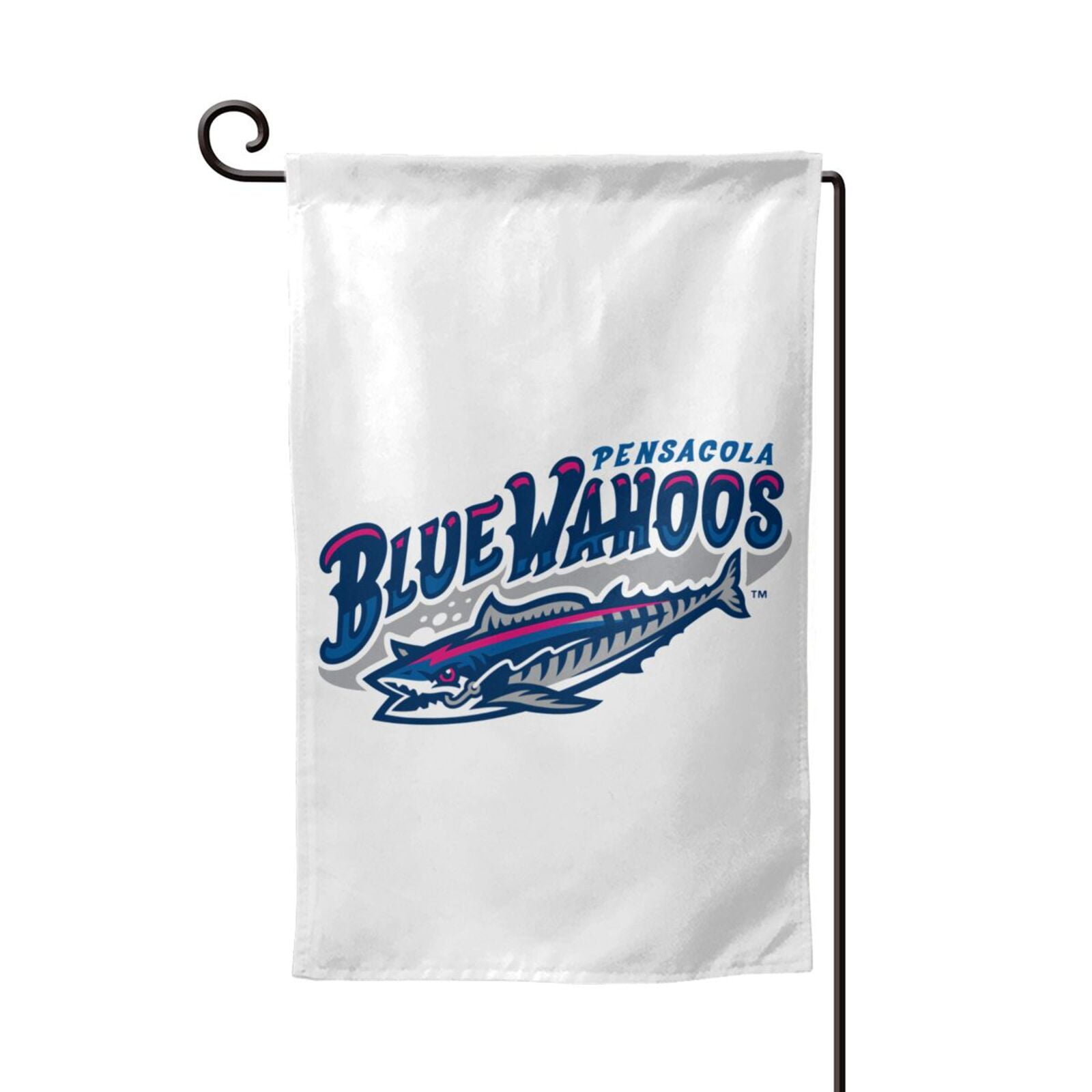 Pensacola Blue Wahoos Garden Yard Flag Double Sided Banners For Patio ...
