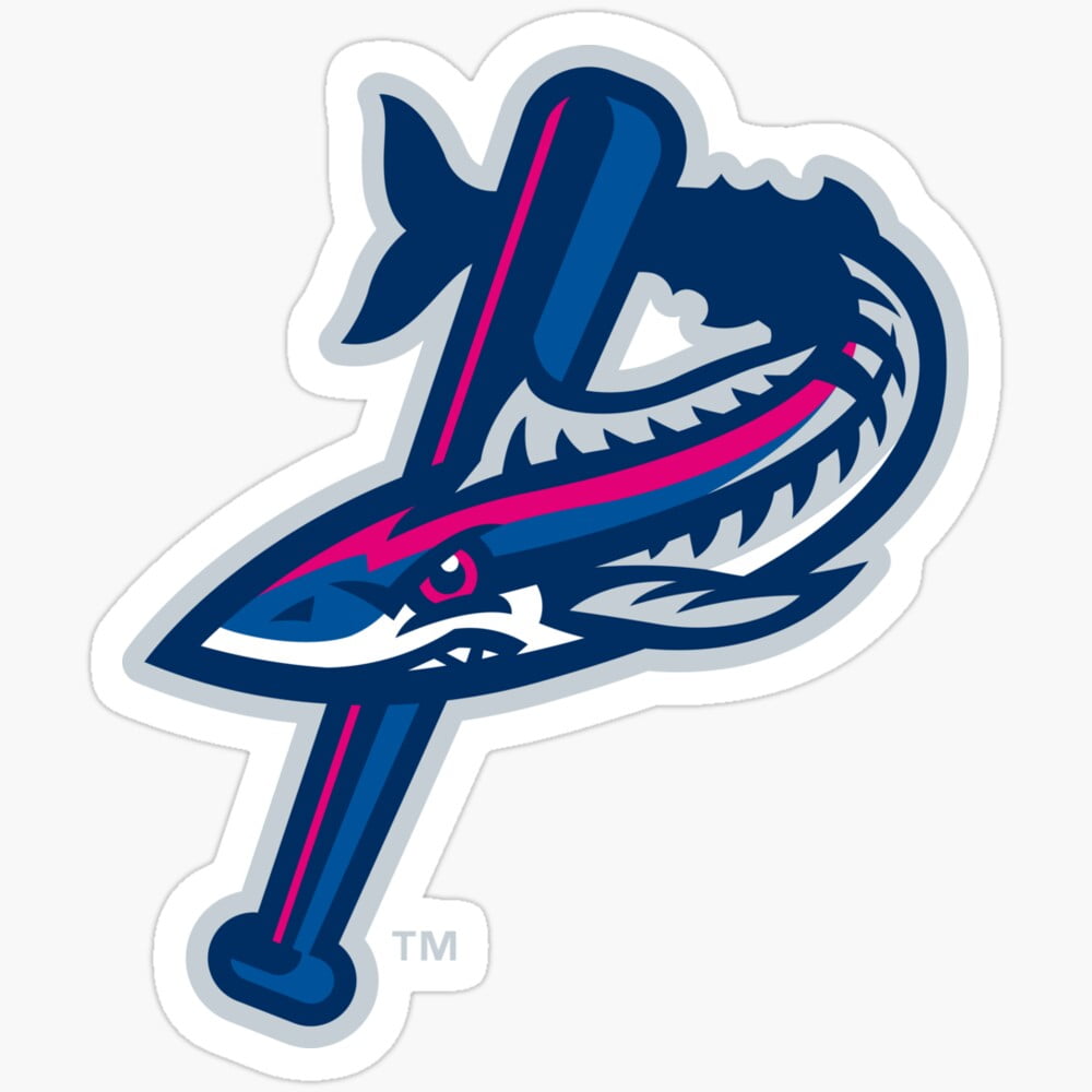 Pensacola Blue Wahoos Sticker Baseball Sticker, Football Sticker ...