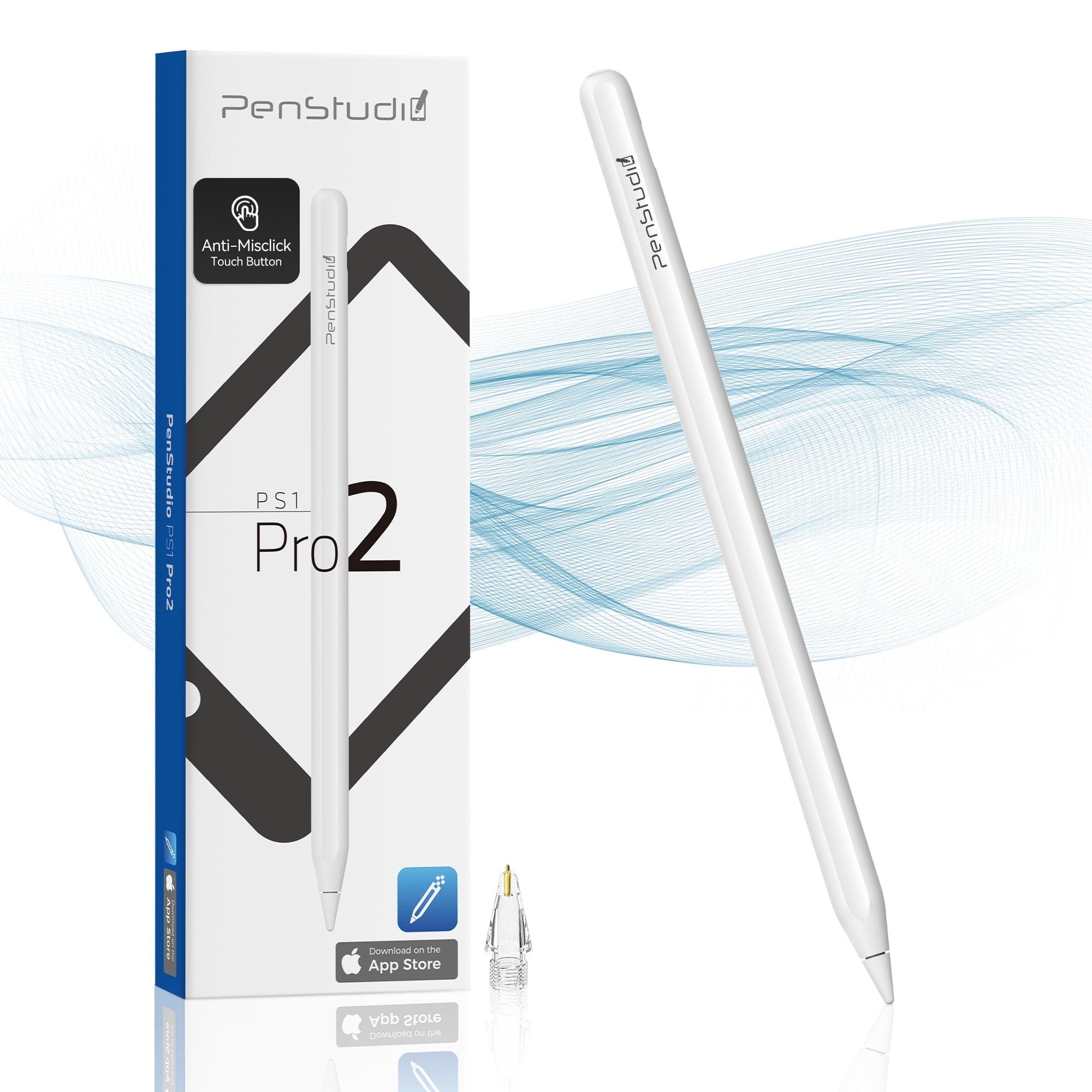 Penstudio PS1-Pro2 Stylus Pen for iPad 2018-2024丨Apple Pencil ...